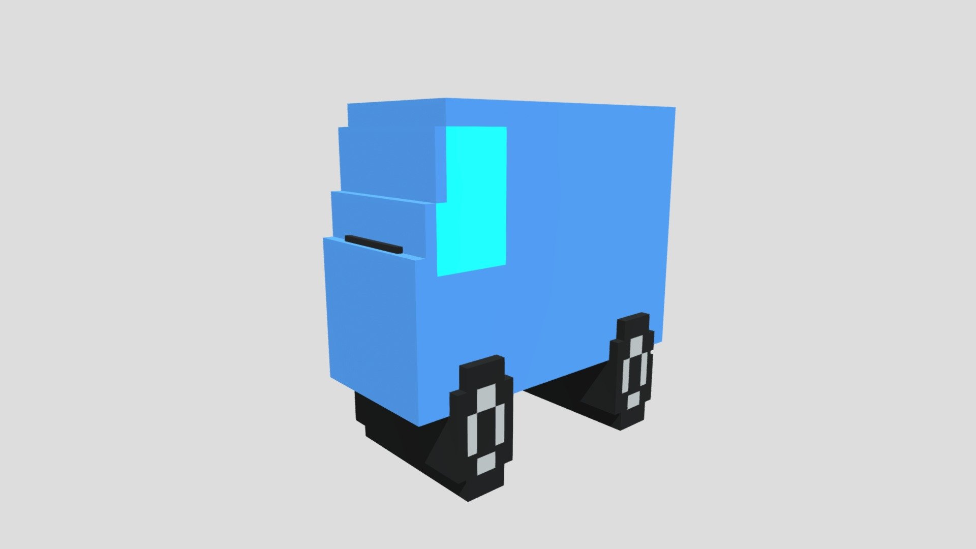 Voxel Based Mini Van - Download Free 3D model by Sba Stuff (@sbastuff ...