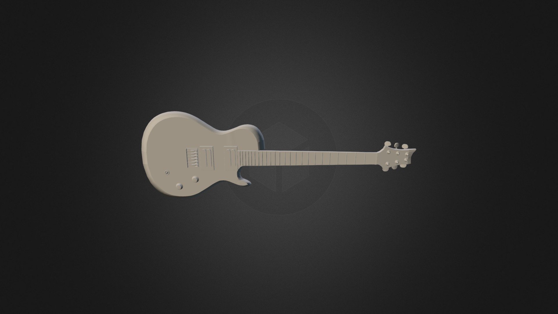 PRS Inspired Guitar Model - Download Free 3D model by denkie [a72cdc3 ...