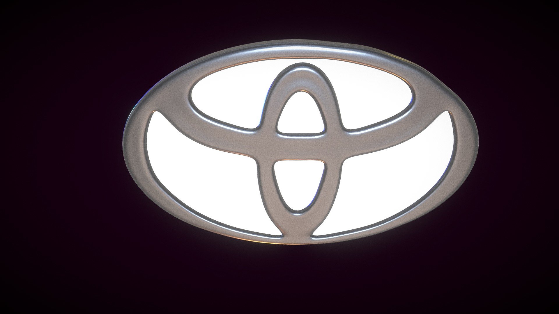 Toyota Logo - Buy Royalty Free 3D model by Gabriel Diego (@gabrieldi ...