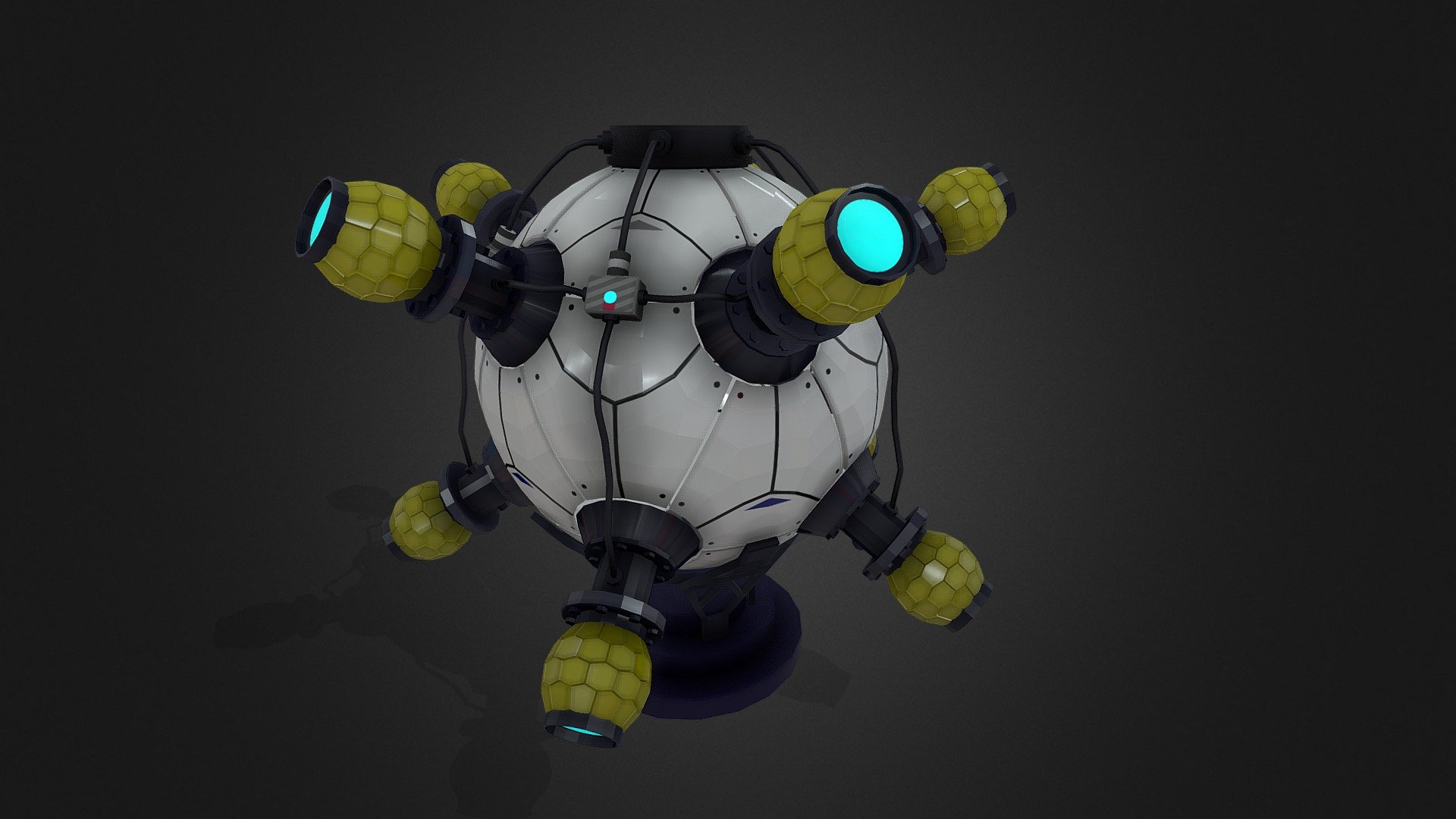 Reactor Nuclear - Download Free 3D model by DavidFer [a72f3aa] - Sketchfab