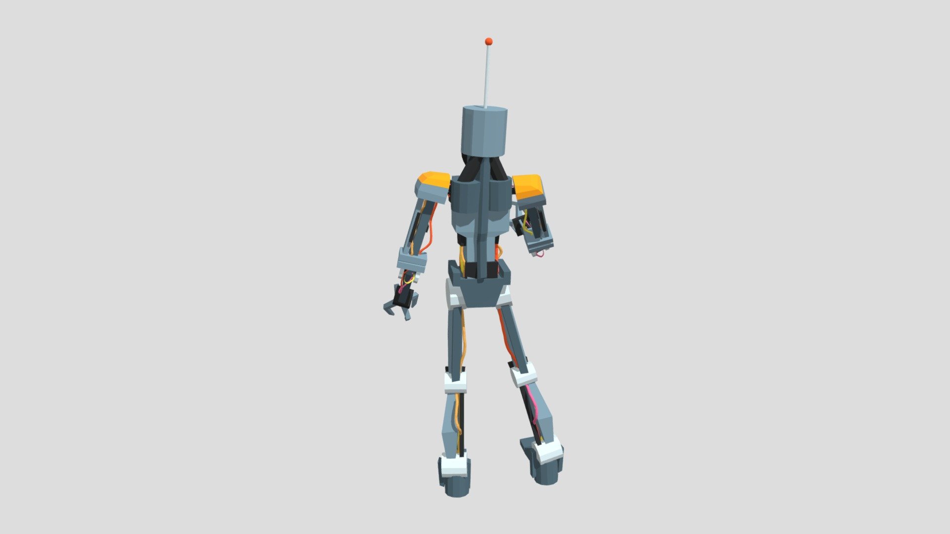 Giant Robot - Download Free 3D model by ZhiEnTing [a7302b8] - Sketchfab