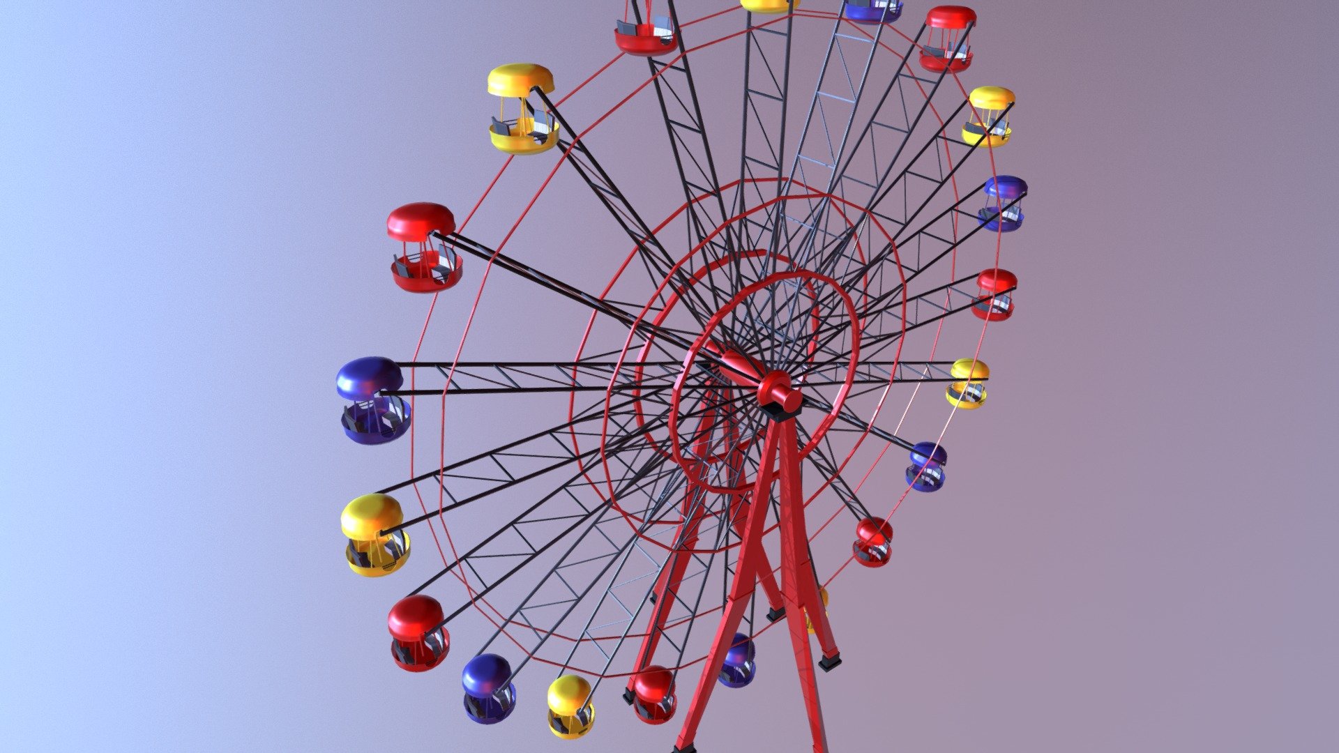 Giant Wheel - 3D model by Virtual Reality (@simulanis) [a731692 ...