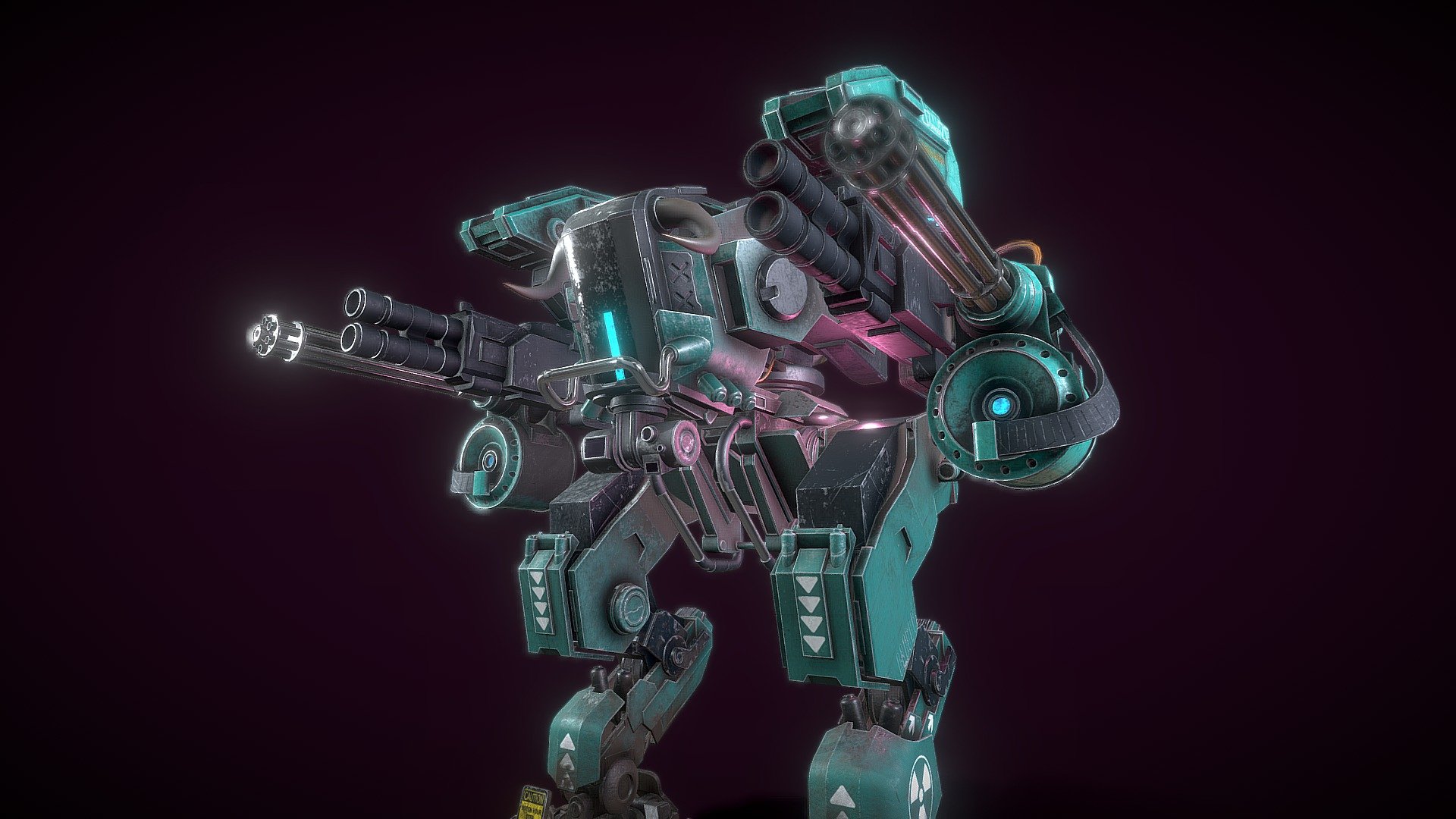 MECH - 3D model by VasiliyWos [a731c5c] - Sketchfab