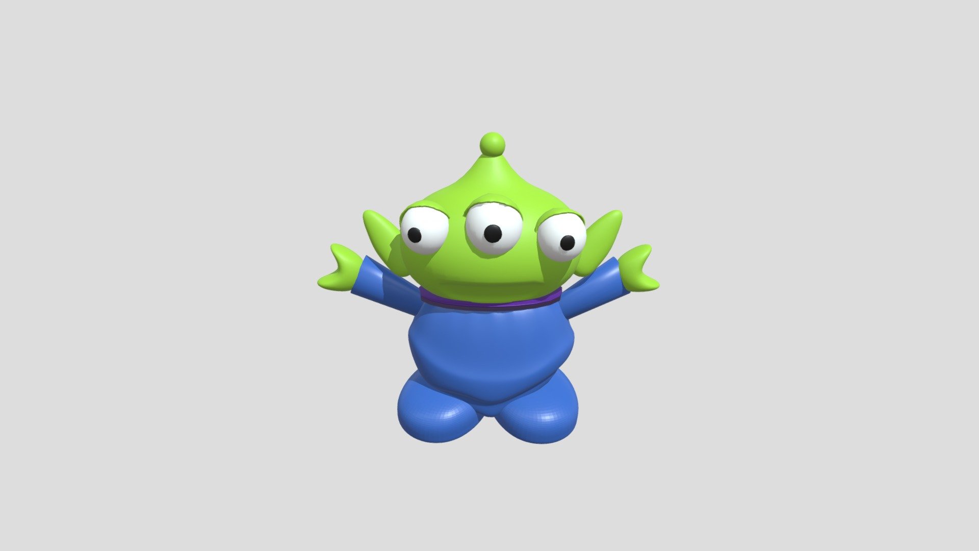 disneyAlien - 3D model by Pup & Pao (@idreamba) [a732219] - Sketchfab