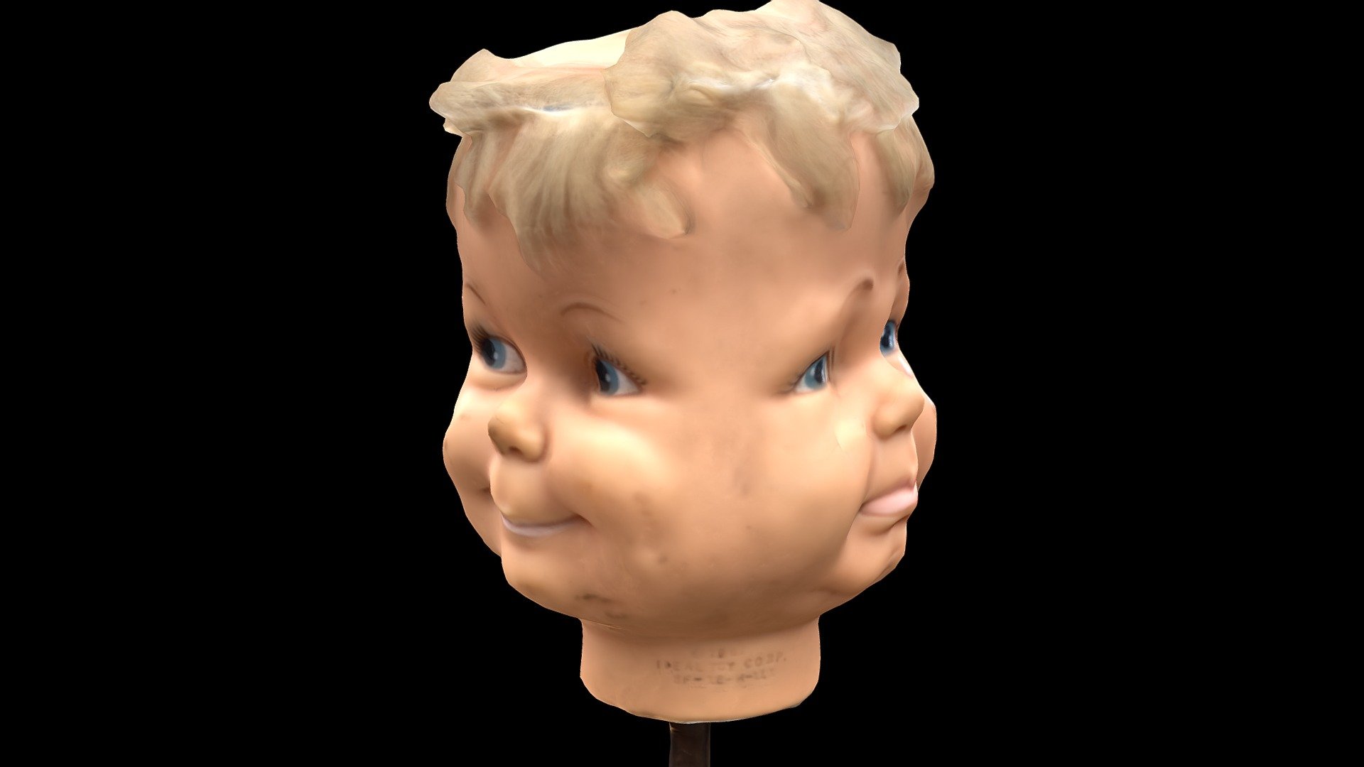 Three faced doll head scan - Download Free 3D model by Austin Beaulier ...