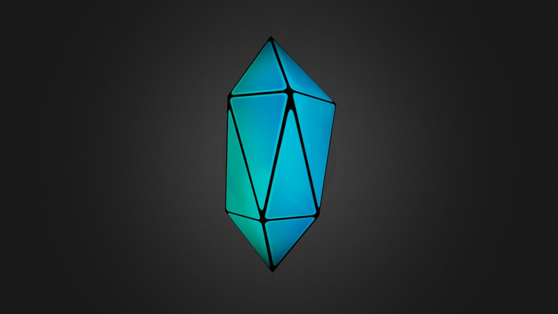 Crystal - 3D model by ChonlatitWetchasilp [a73474f] - Sketchfab