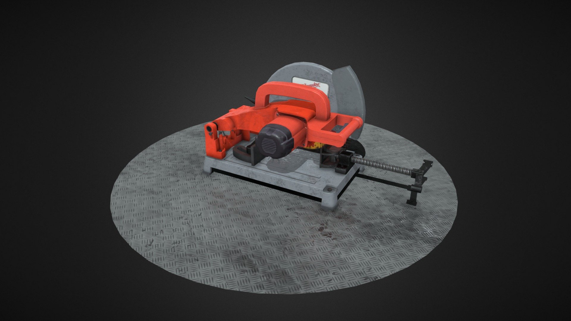 Metal Cutting Saw - 3D model by JakeMtzM (@JakeMtz) [a734b41] - Sketchfab