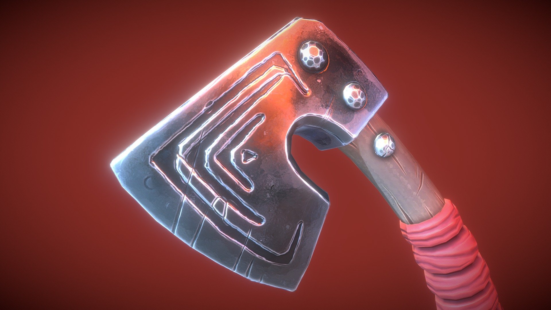 Stylized Hatchet - Download Free 3D model by Rookster [a735b7f] - Sketchfab