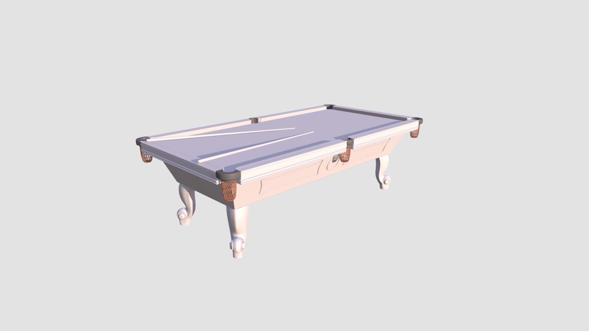 billiard table - Buy Royalty Free 3D model by Evermotion [a737146 ...