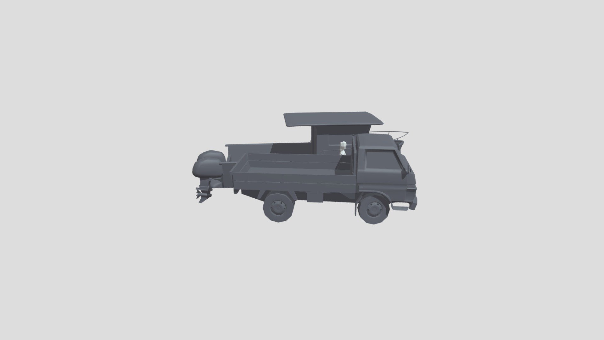 3 Simple and 2 Hard Props + UVs no textures - 3D model by Andre Da Cruz ...