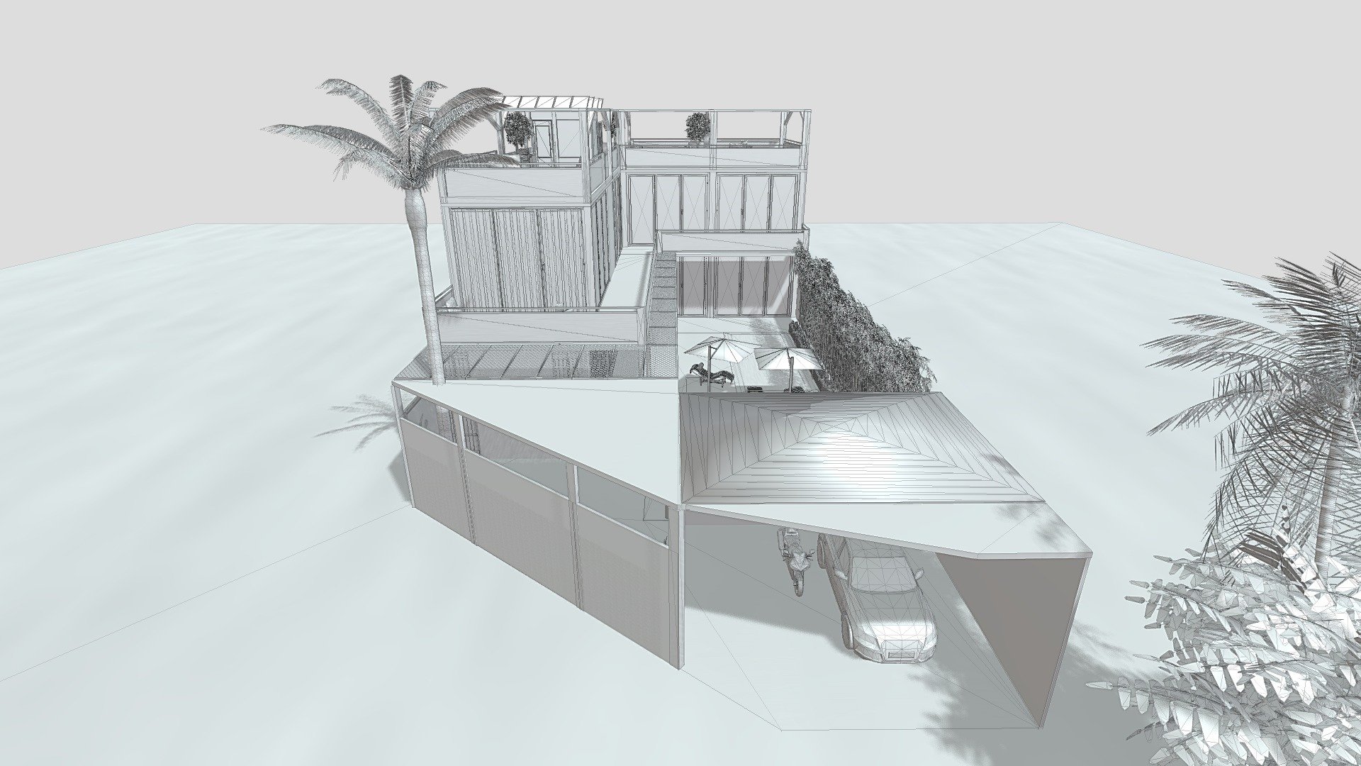 Bali - Uluwatu Villa - v1 - Download Free 3D model by MarMel-Bali ...