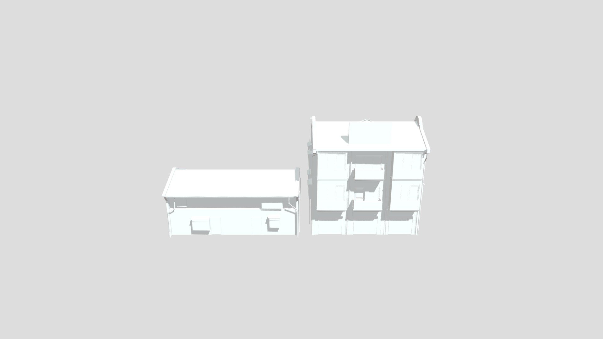 City_HOuse Obj - 3D model by convrseai [a73ceb8] - Sketchfab