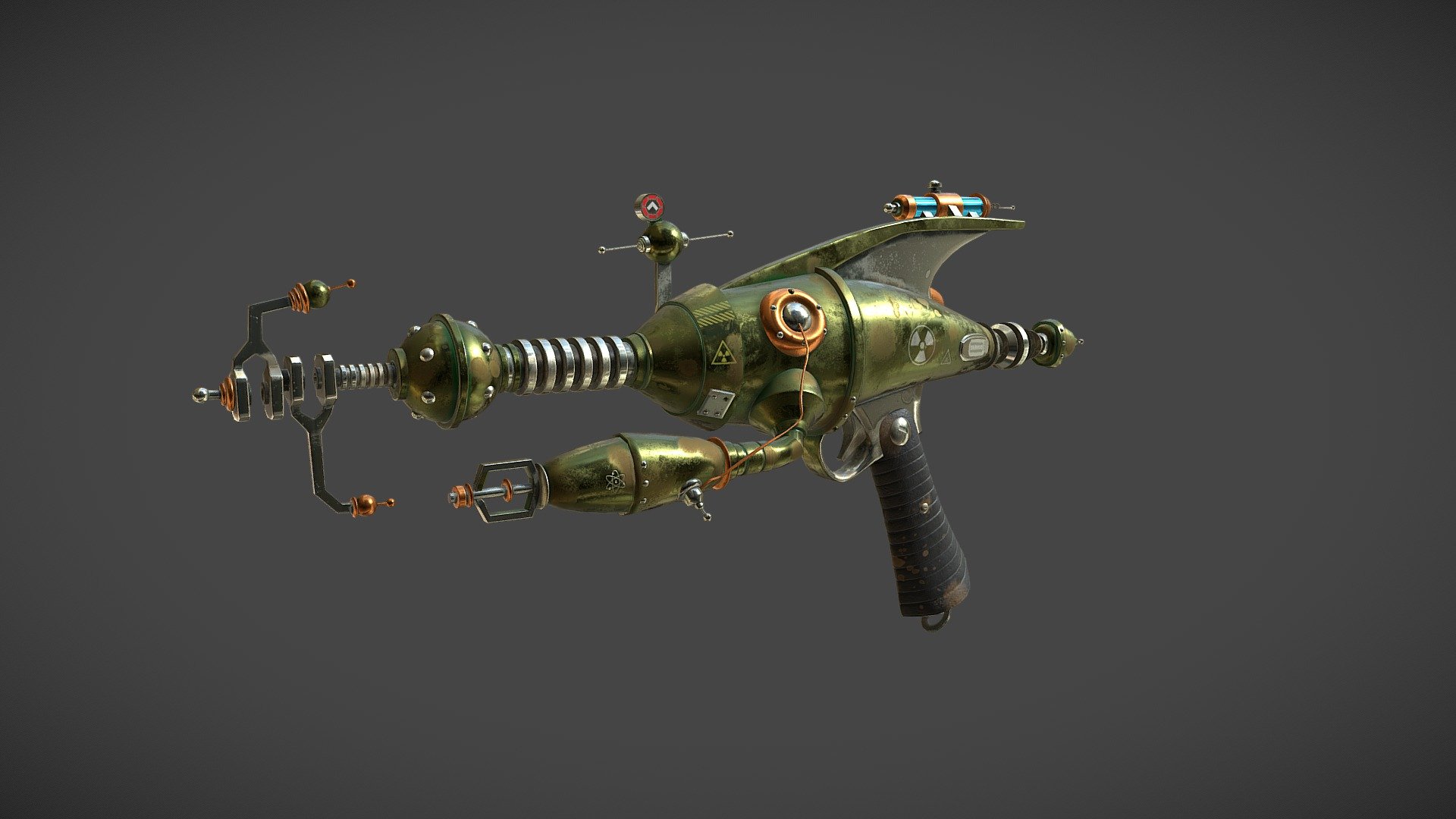 Raygun - 3D model by Matthew Theobald (@MatthewTheoblad) [a73f55e ...