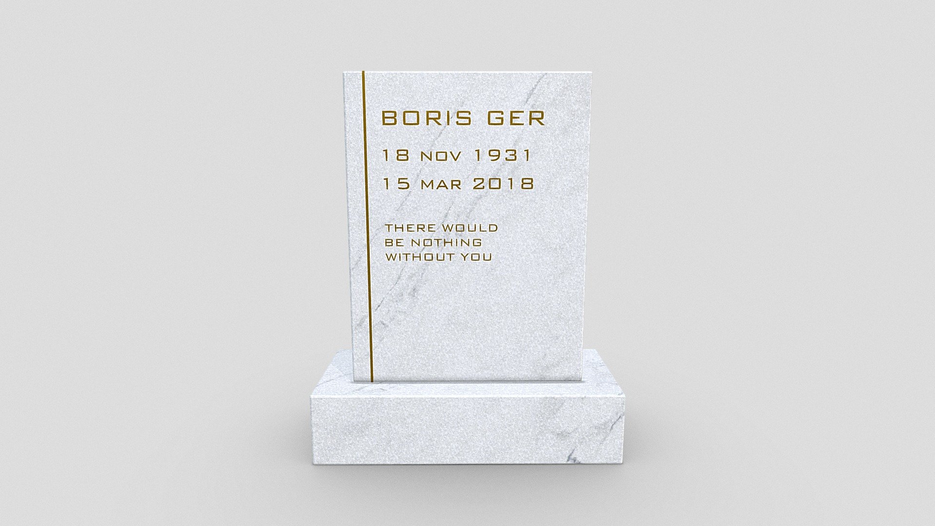 BORIS GER - 3D model by SPEEDWAGON (@speedwagonteam) [a741984] - Sketchfab