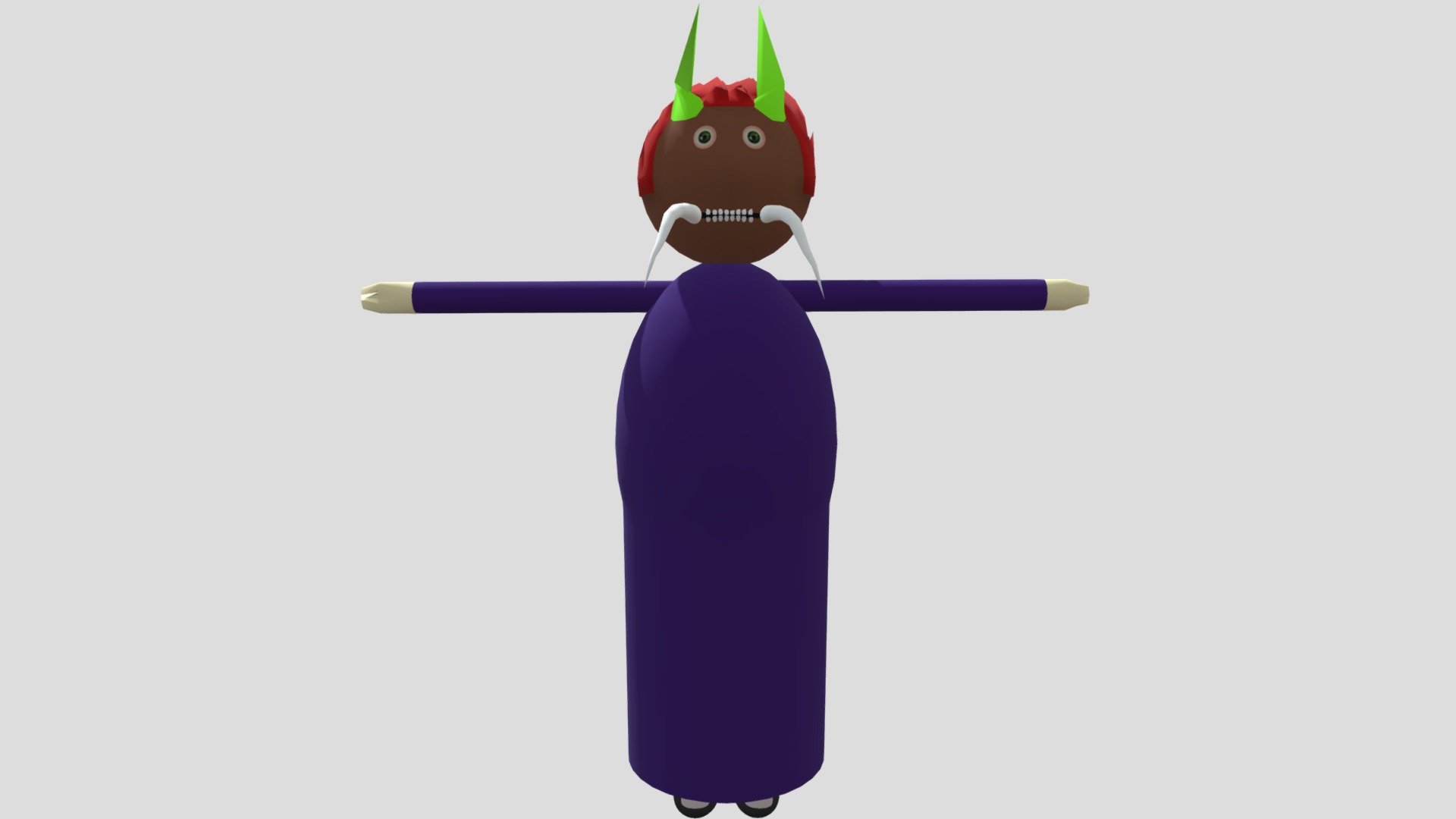 Witch Character Mjo Chudail - 3D model by CGS CREATOR (@cgscreator ...