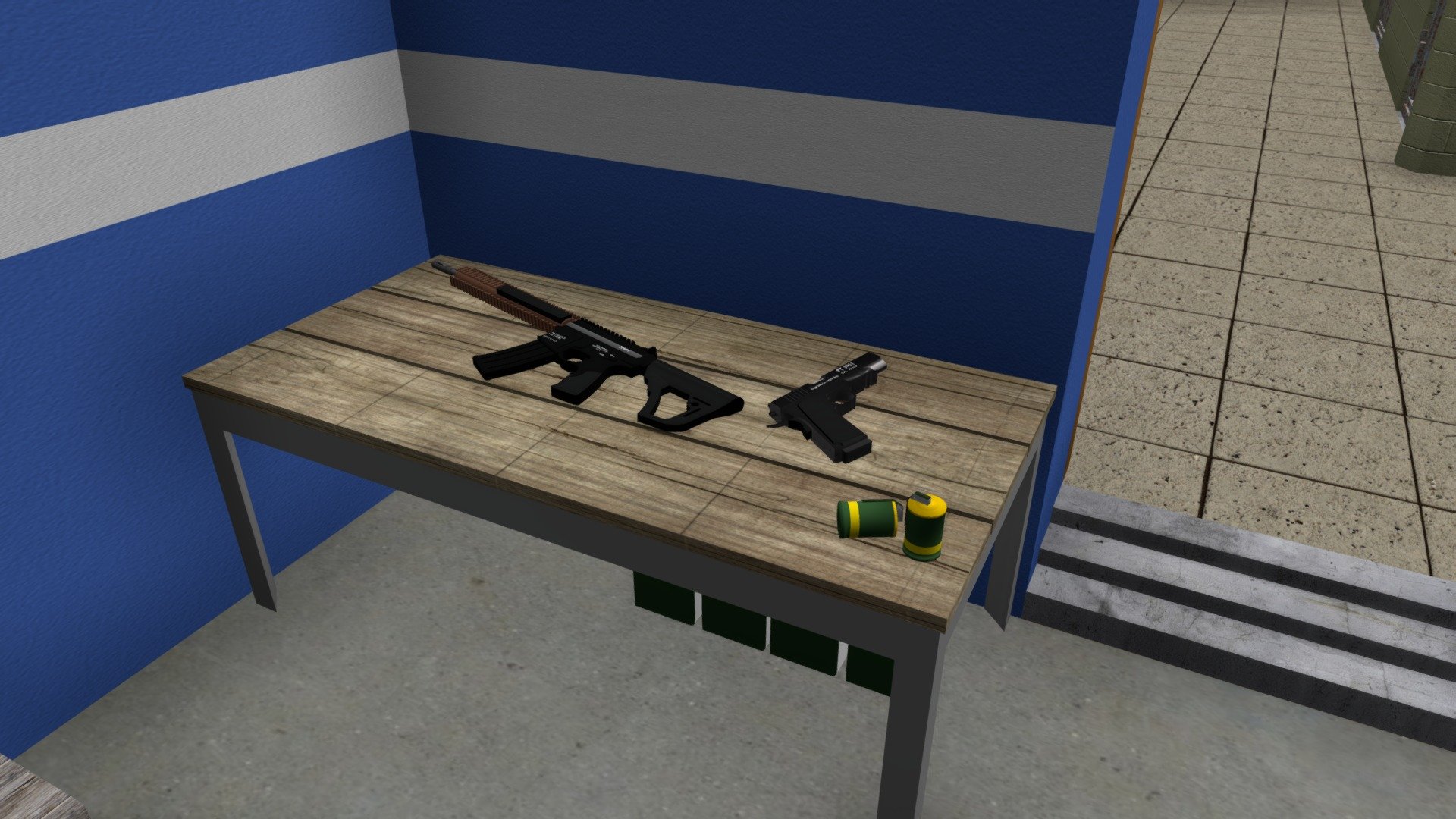 Police Station (Personal Project) - Download Free 3D model by Dan ...