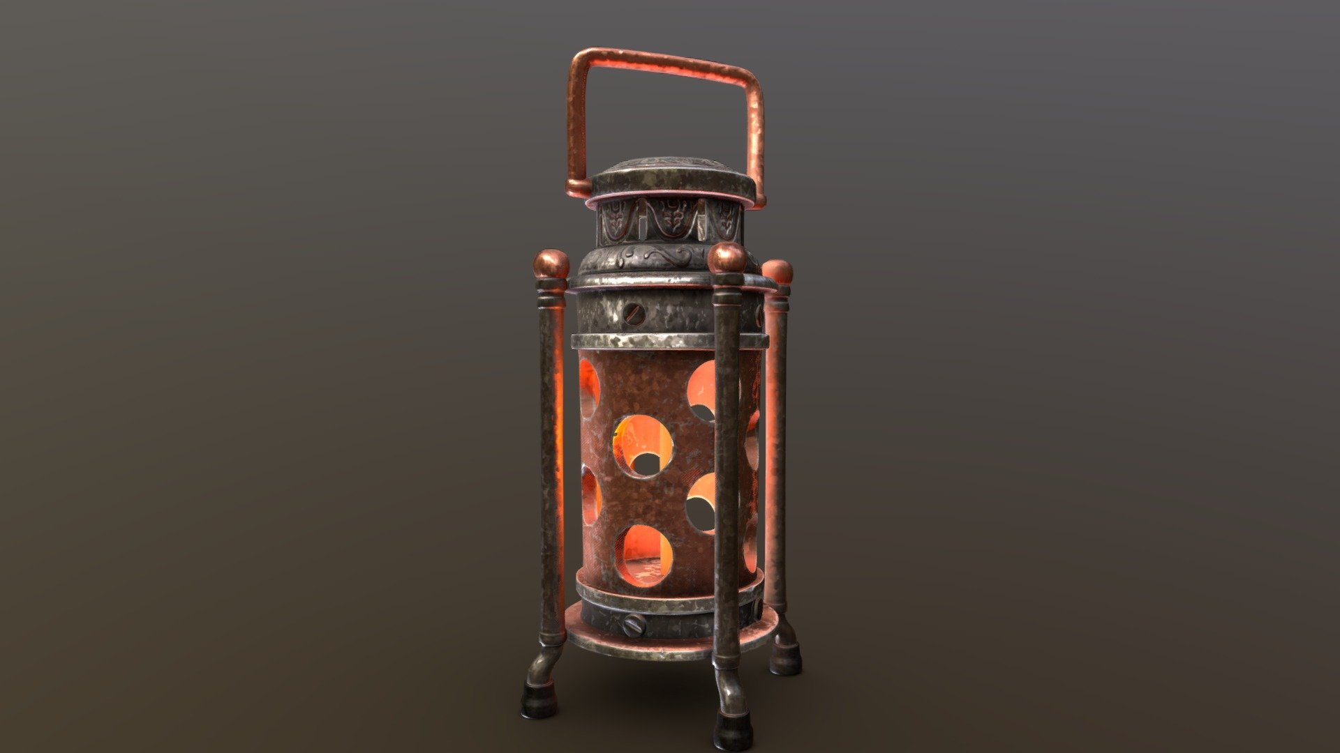Futuristic lamp - 3D model by ray307 [a743952] - Sketchfab