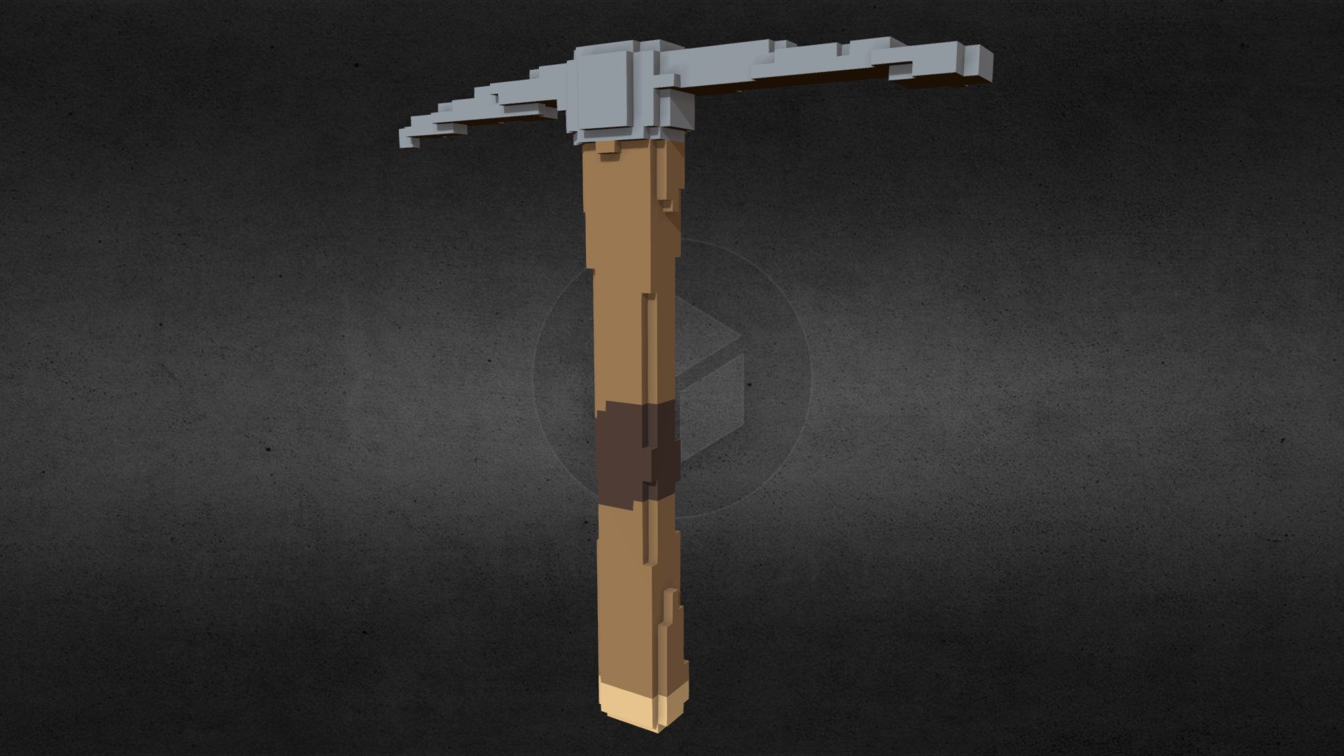 Rust Pickaxe (128X) - 3D model by Retronix [a743a04] - Sketchfab
