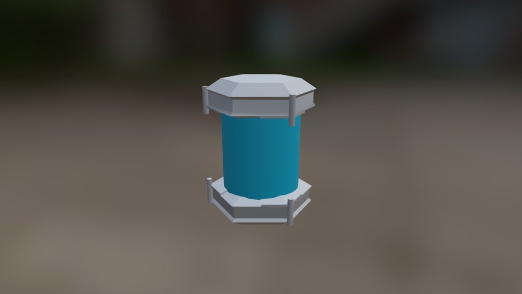 Energy Capsule - 3D model by Wolf.Puppet [a743b40] - Sketchfab
