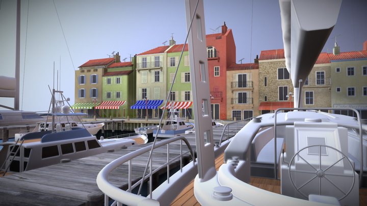 Port 3D models - Sketchfab