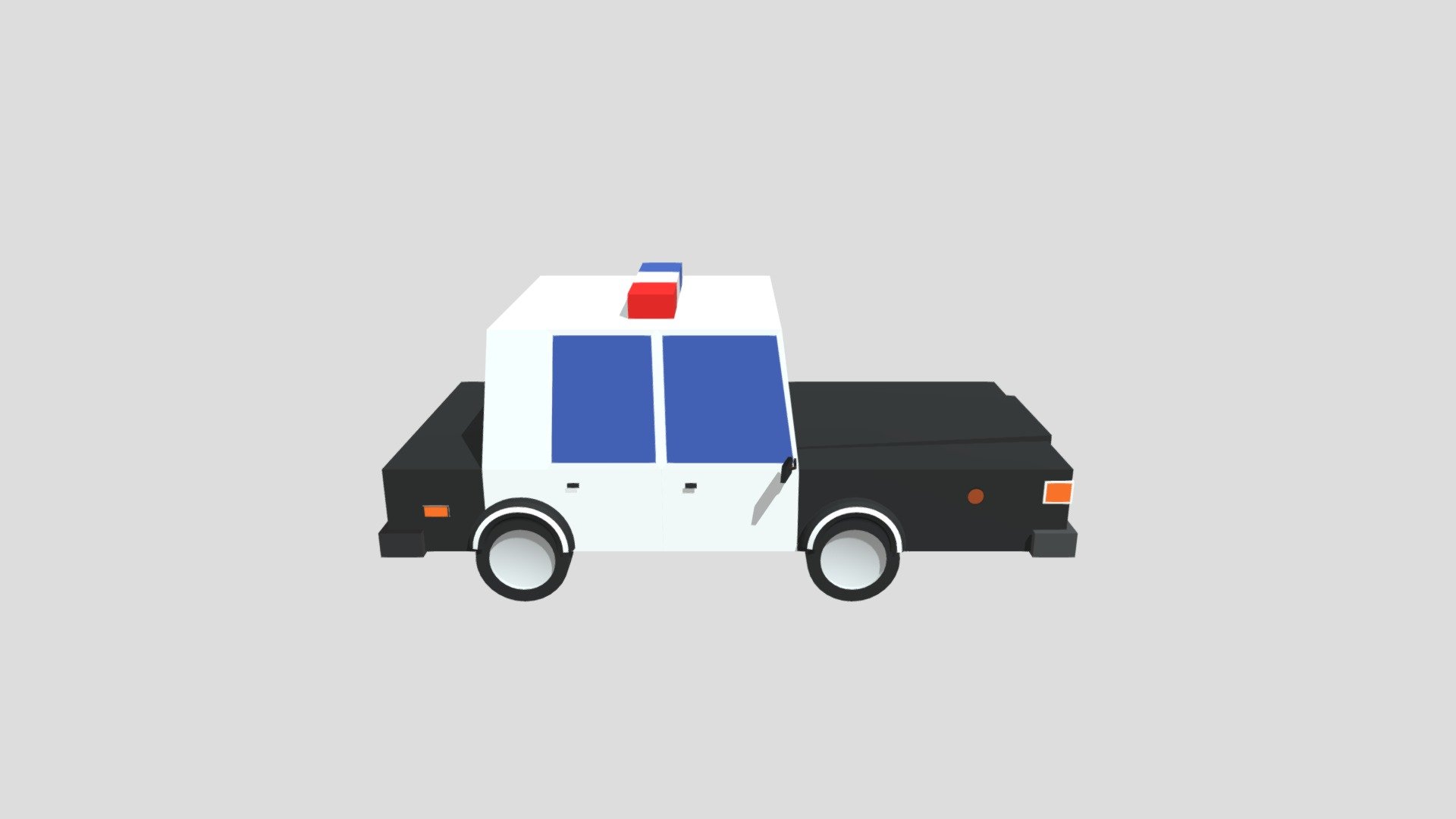 Low Poly Police Car - Download Free 3D model by RiccardoC ...