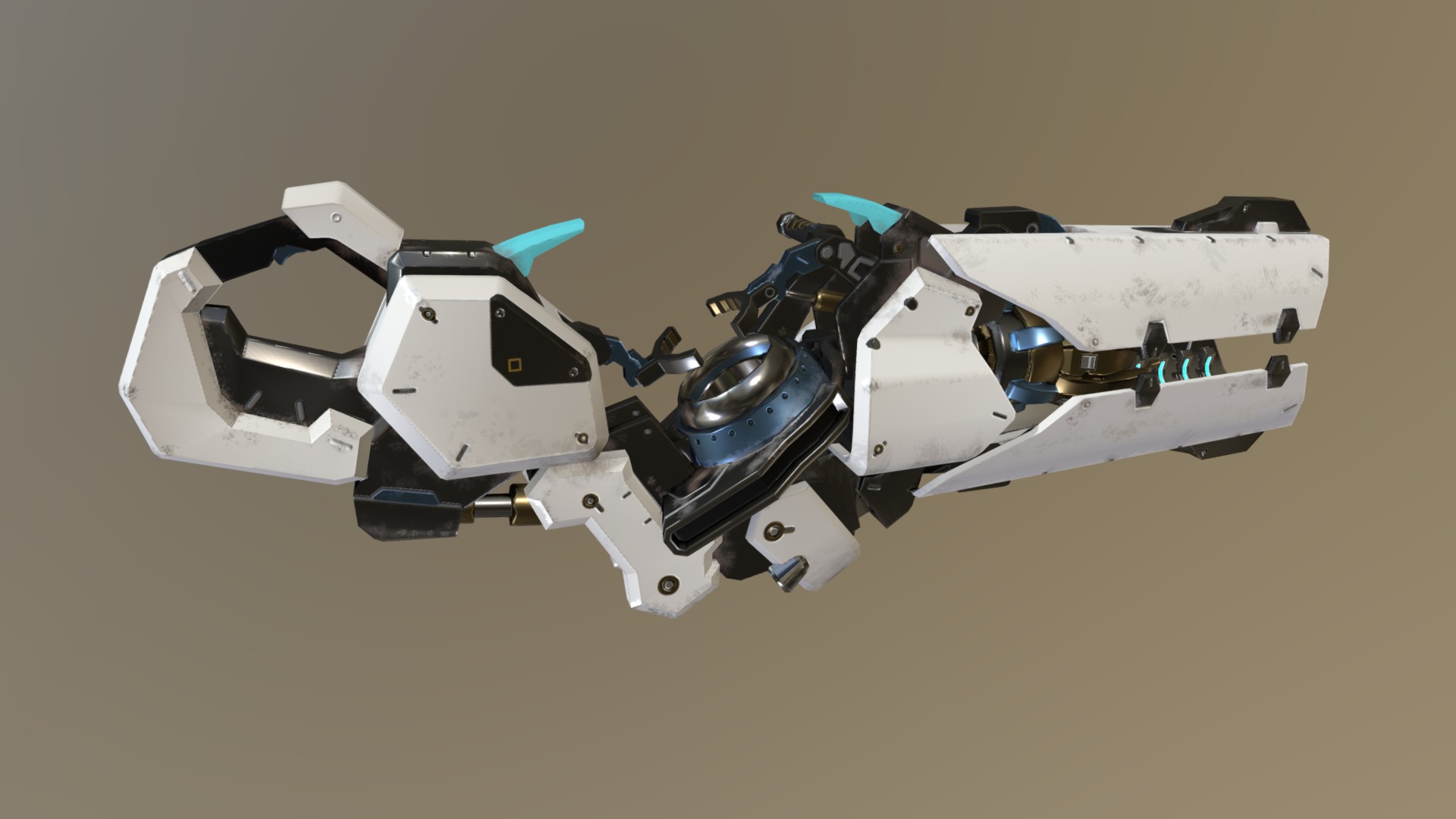 Particle Cannon Final - 3D model by JoseParedi [a7461d8] - Sketchfab
