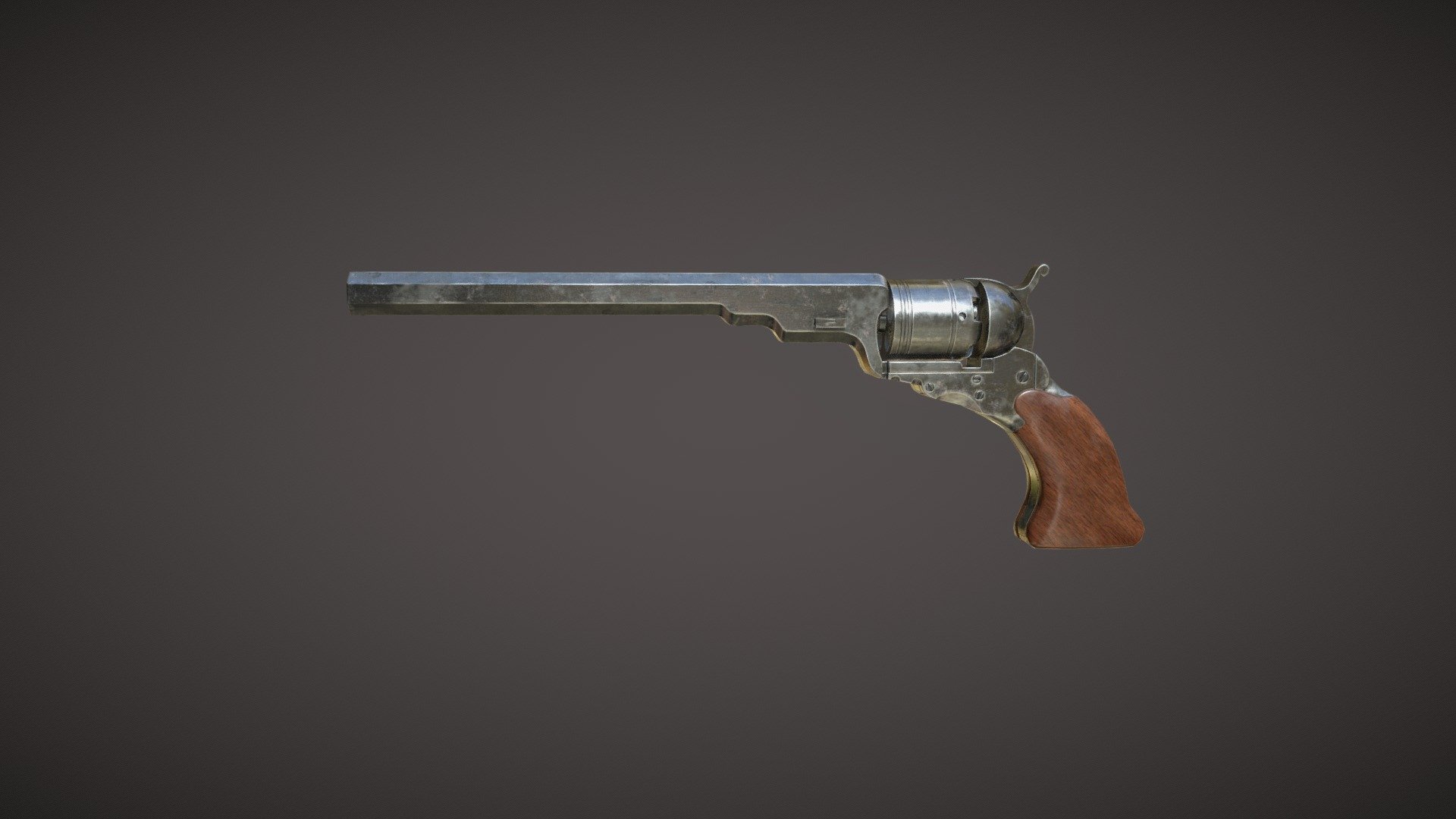 Colt Paterson Revolver - 3D model by Alex Sarmiento (@alexsarms ...