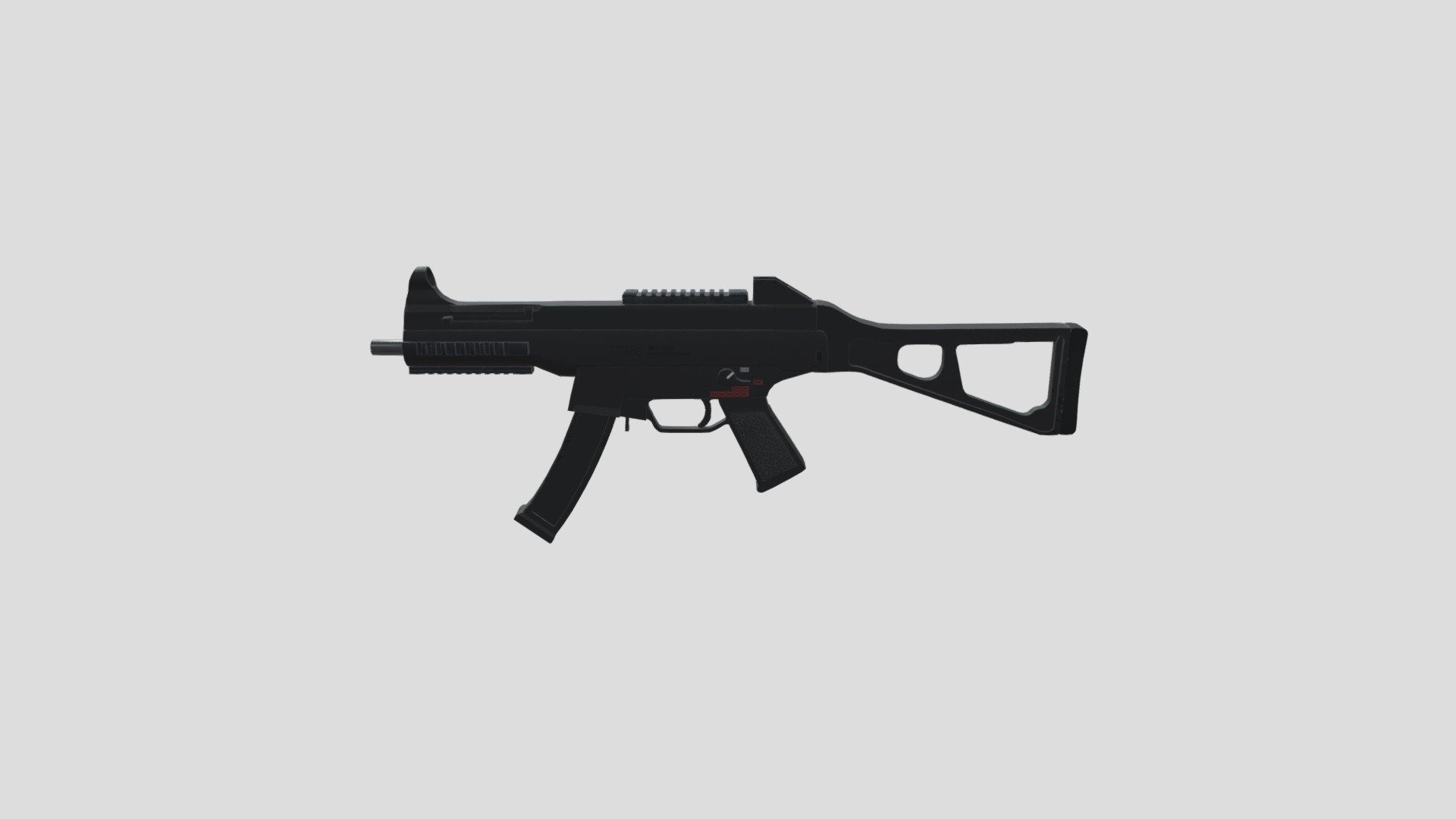 The UMPA | UMP inspired Weapon - 3D model by BeckS3D [a747af9] - Sketchfab
