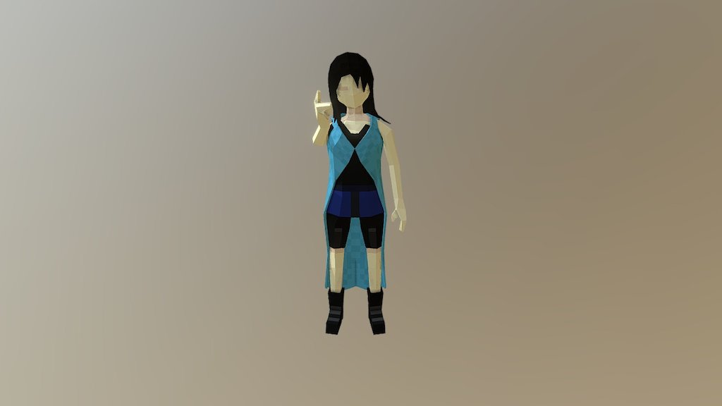 Rinoa2 - 3D model by Sinathor [a74993b] - Sketchfab