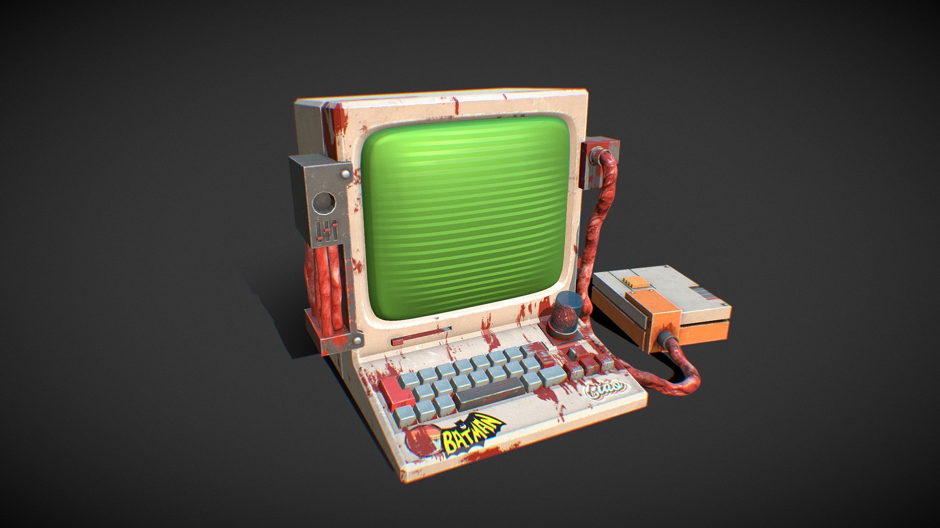 Old Cpu 3d Model By Iksan Fianka [a74a8c7] Sketchfab