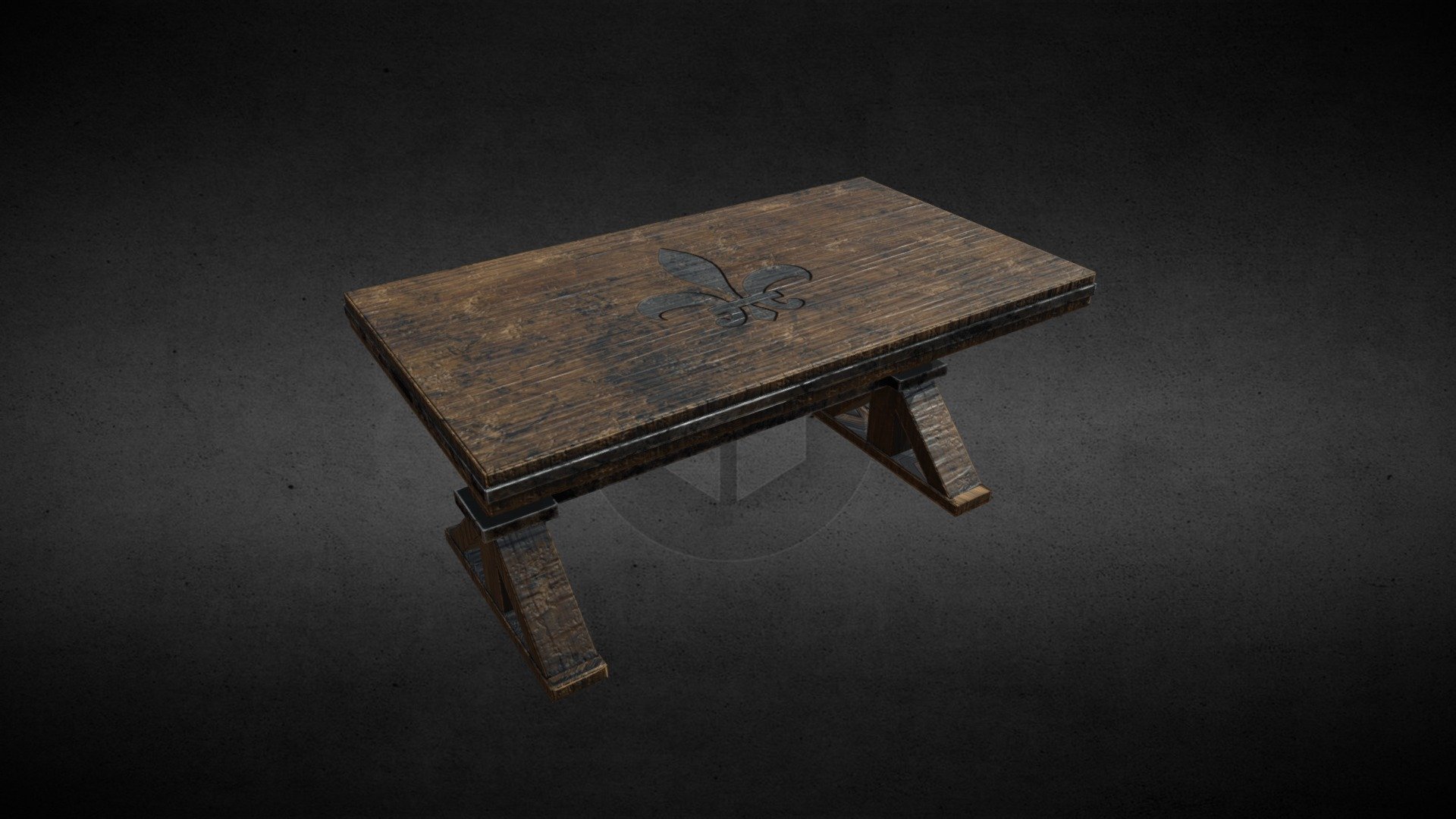 Medieval table - 3D model by Daniel Madera (@maera90) [a74acdd] - Sketchfab