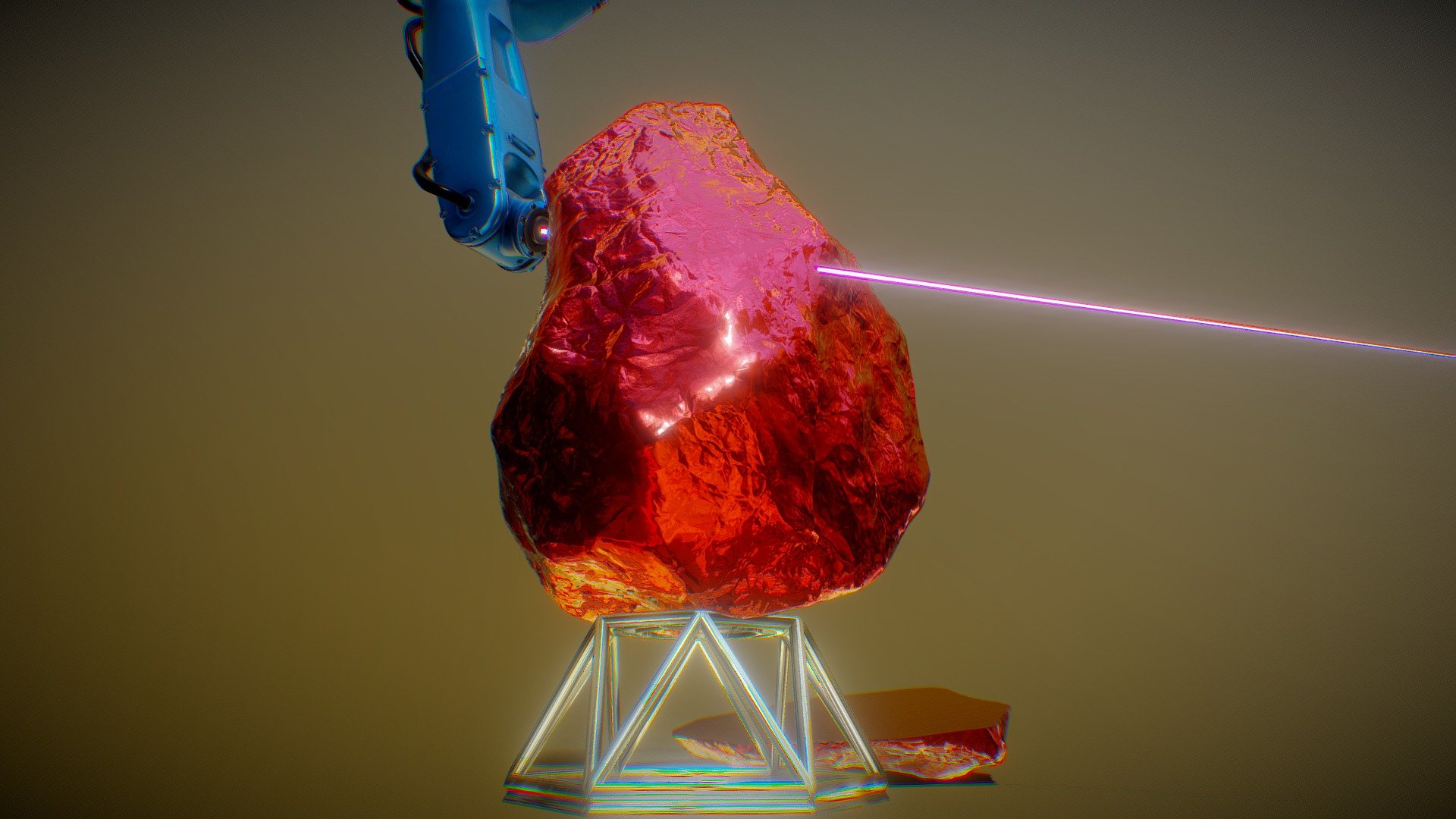 diamond laser cutting - 3D model by Korneev Nikita Kirillovich ...
