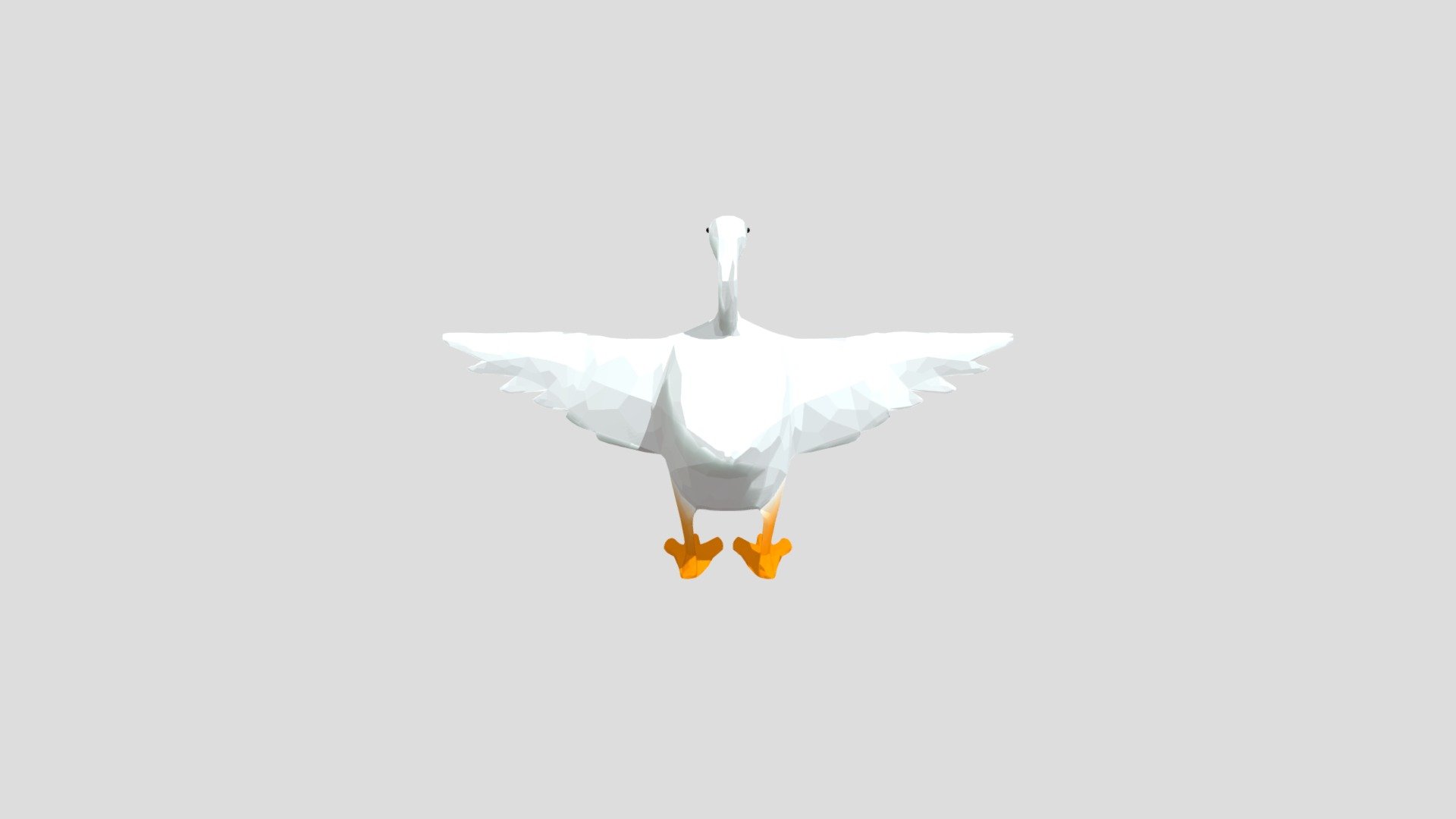 Untitled Goose - 3D model by bakercell [a74cf02] - Sketchfab