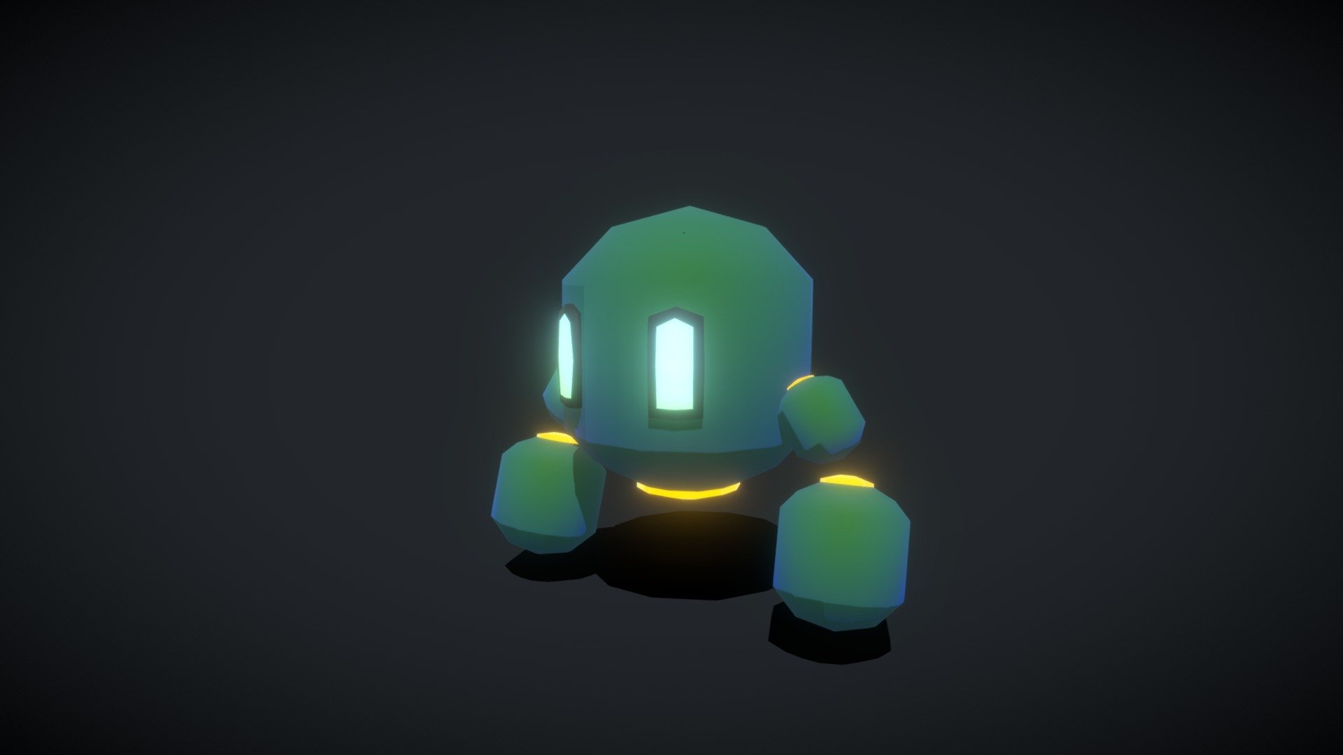 Cute robot - 3D model by Soulraider.Dev (@gneissler) [a74e855] - Sketchfab
