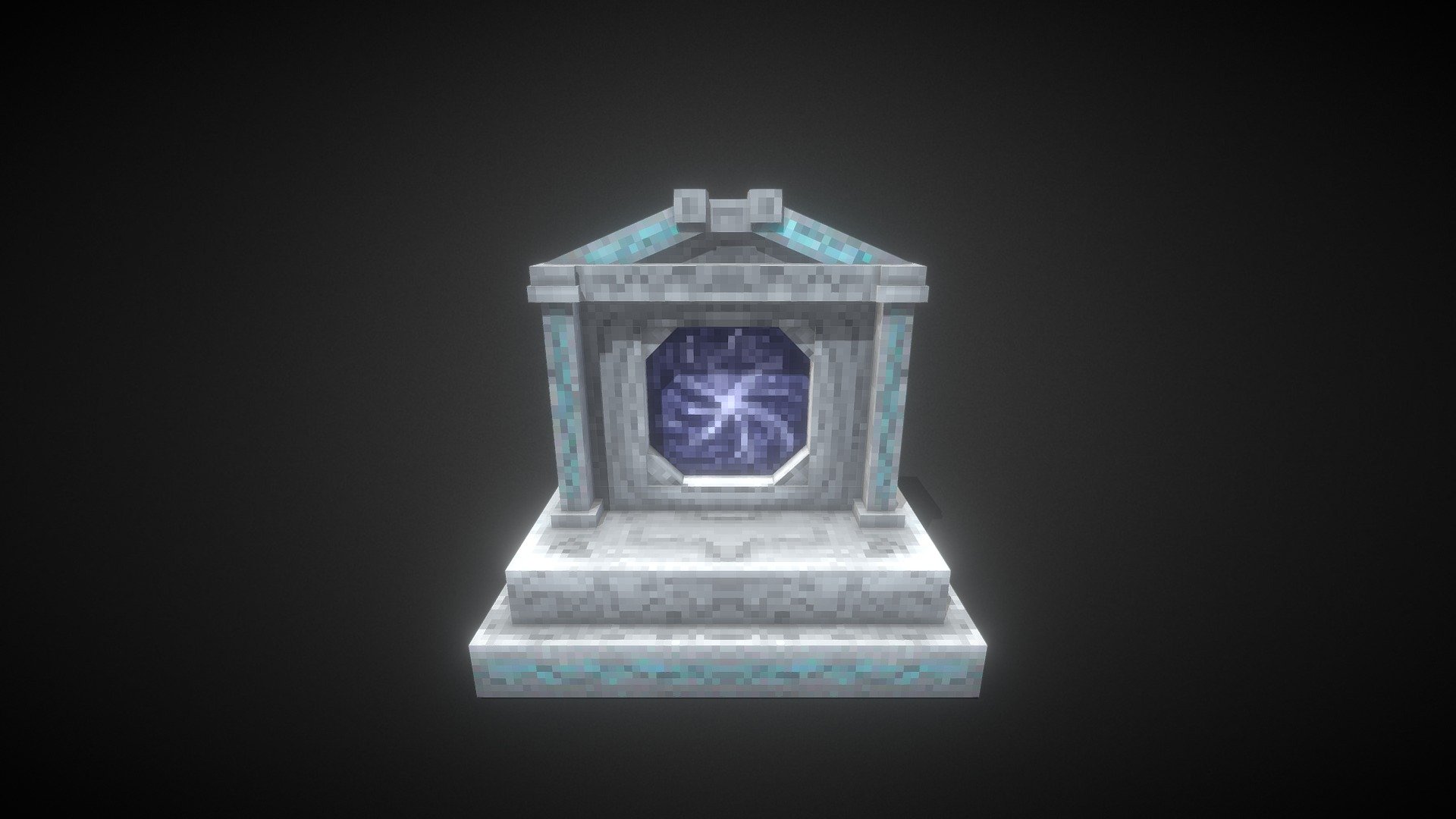 RPG Fantasy Minecraft Portal - 3D model by lavavolcano [a74f1c1 ...