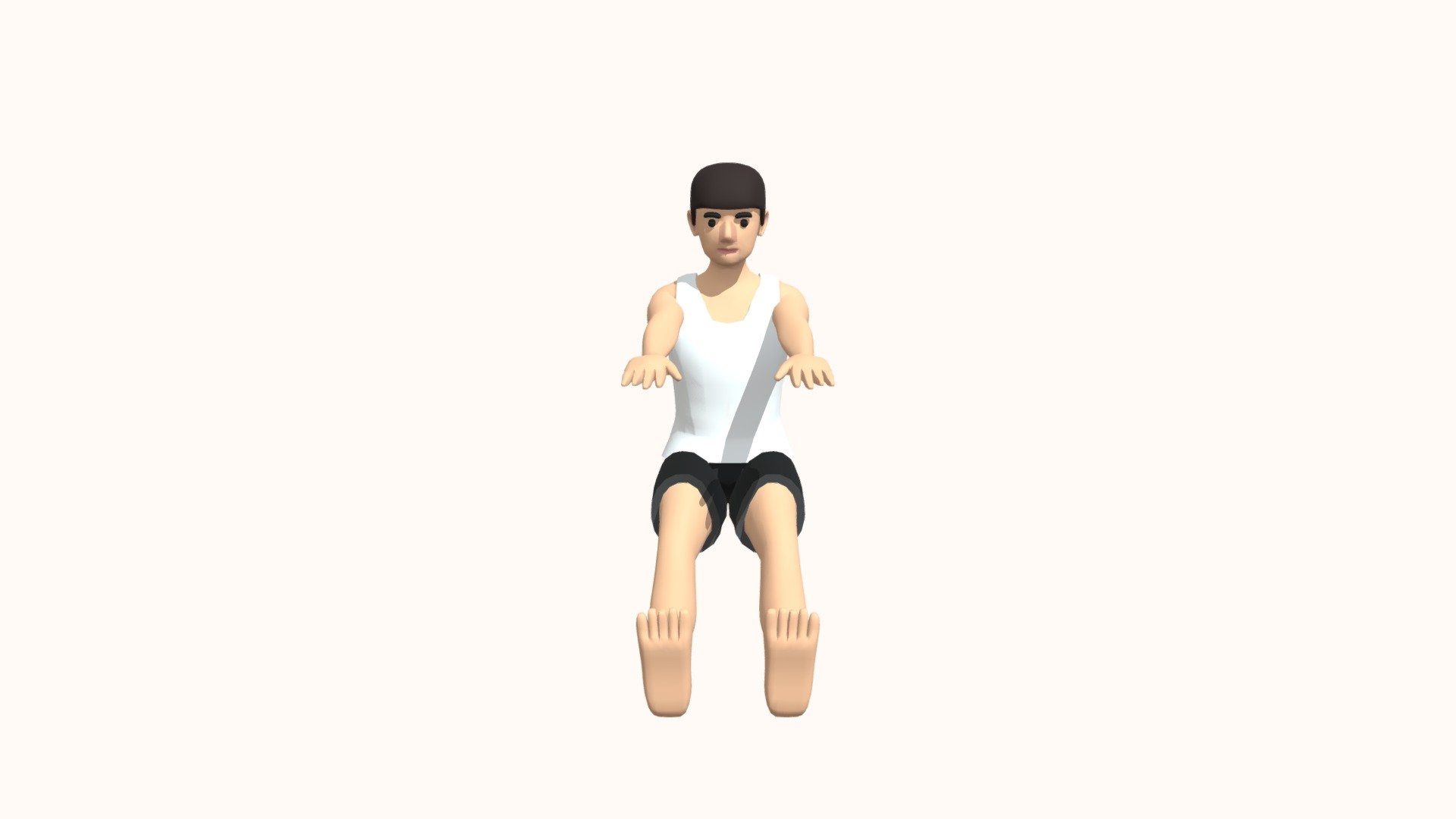 6 forward spine stretch_WithTexture - 3D model by davidtran (@davidtra ...