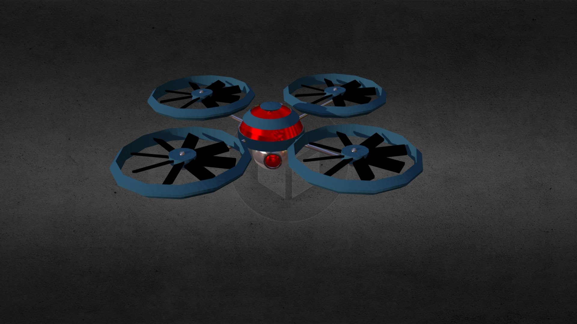 Flying Robot - 3D model by Miwe [a75050c] - Sketchfab