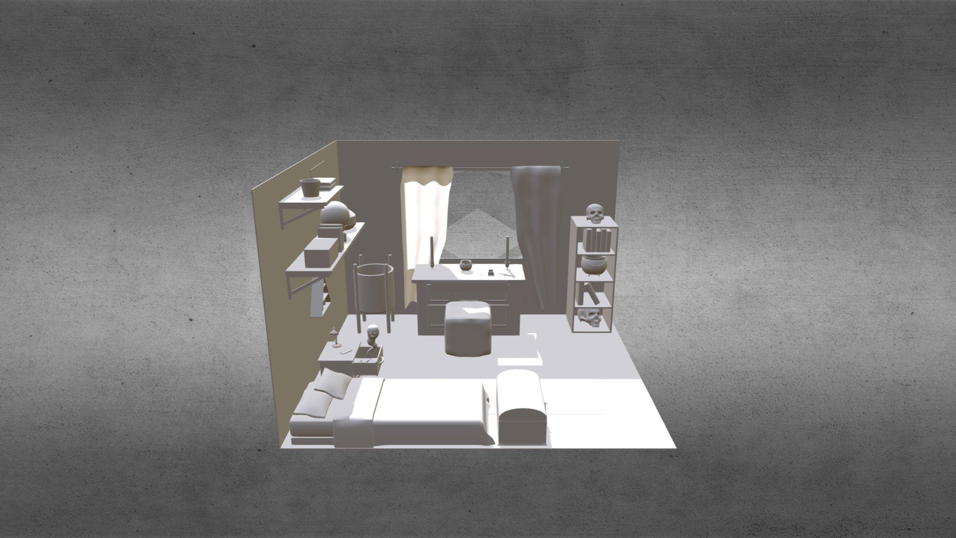 crazy room - 3D model by HiagoFernando [a750863] - Sketchfab