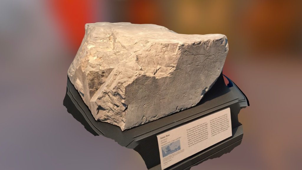 Statue Base, Getty - Download Free 3D model by jtressle [a750b52 ...