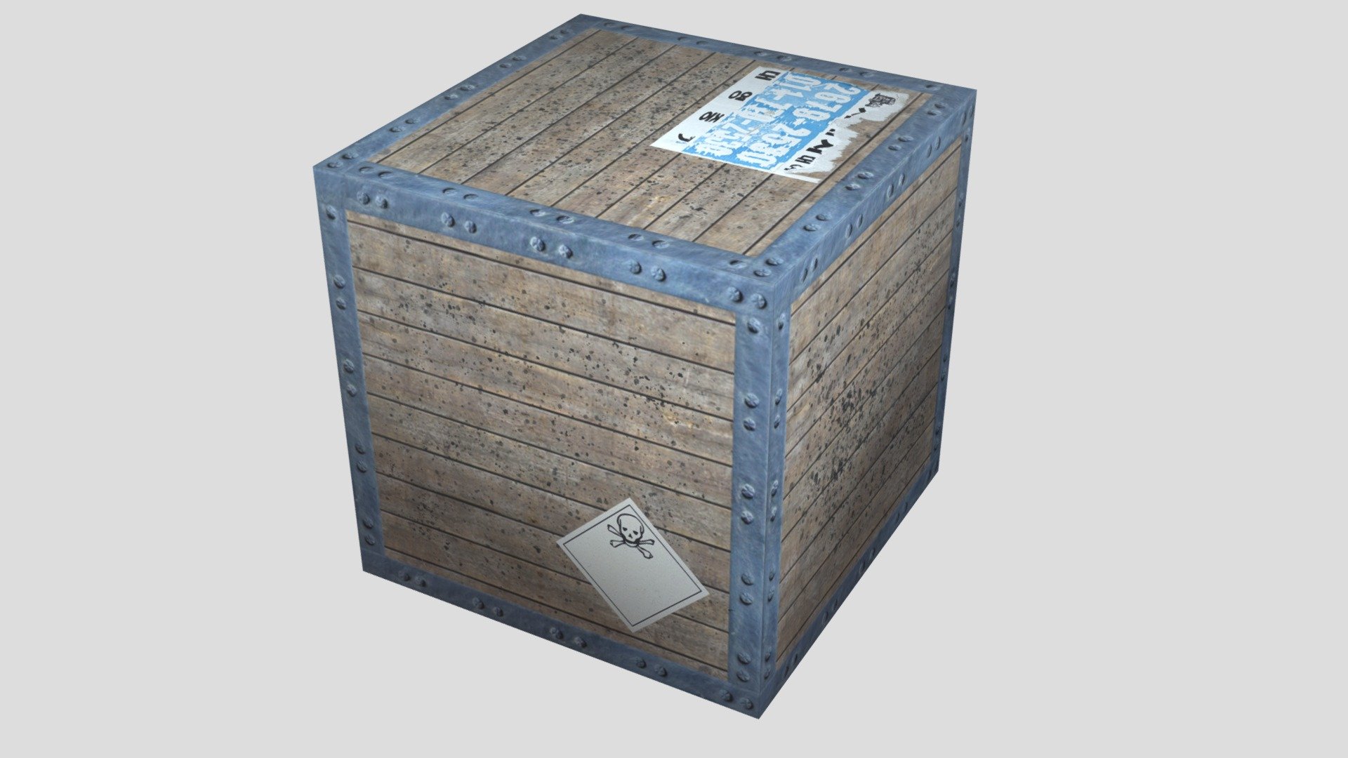 Crate - 3D model by buddyburnett [a752825] - Sketchfab
