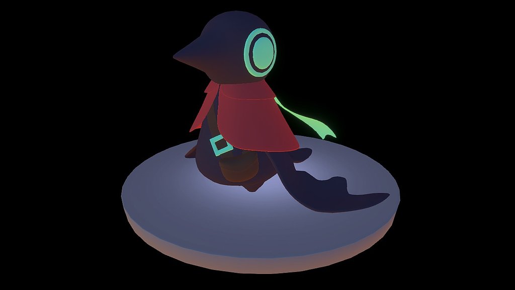 Small Bird. - 3D model by Becca Hallstedt (@beccahallstedt) [a7535cb ...