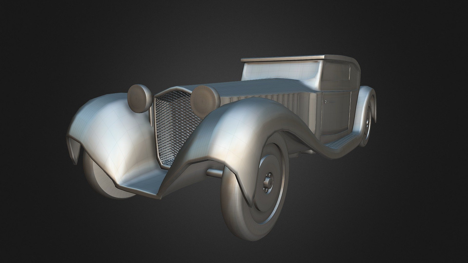 3D Hard surface vehicle assignment - 3D model by Dylan Dreyer Varsics ...