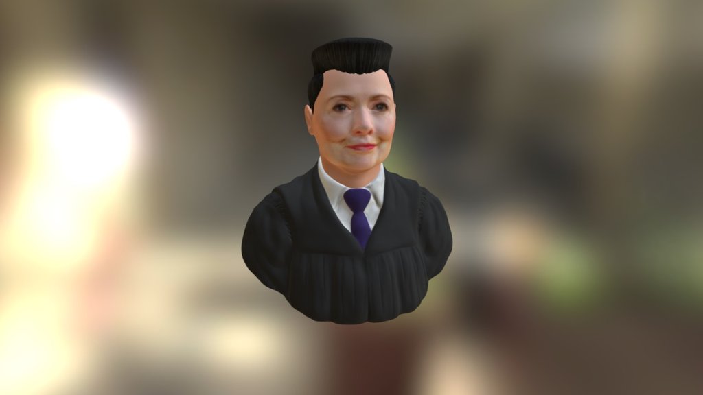 Hillary - 3D model by 3dselfie.ro [a7559ca] - Sketchfab