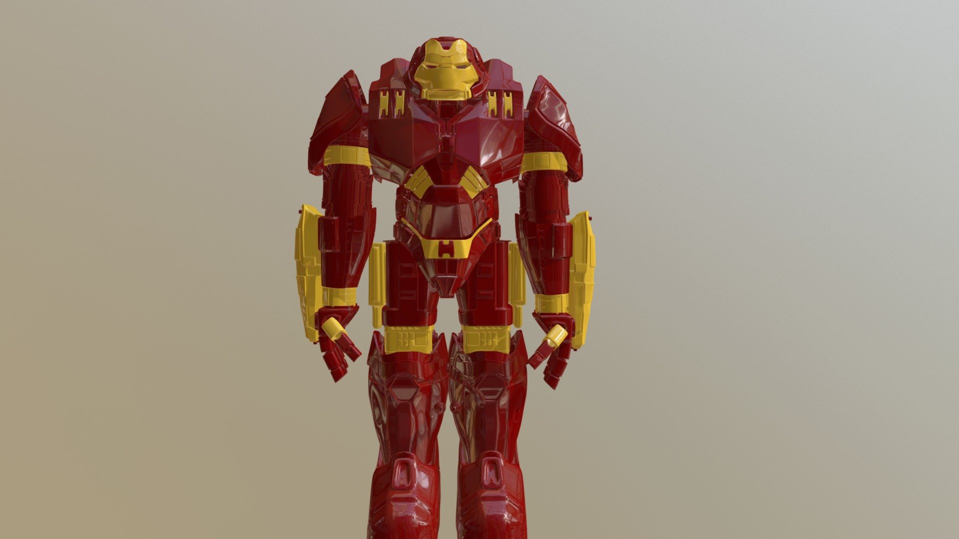 Hulk Buster - 3D model by Tsunax2727 [a75966d] - Sketchfab
