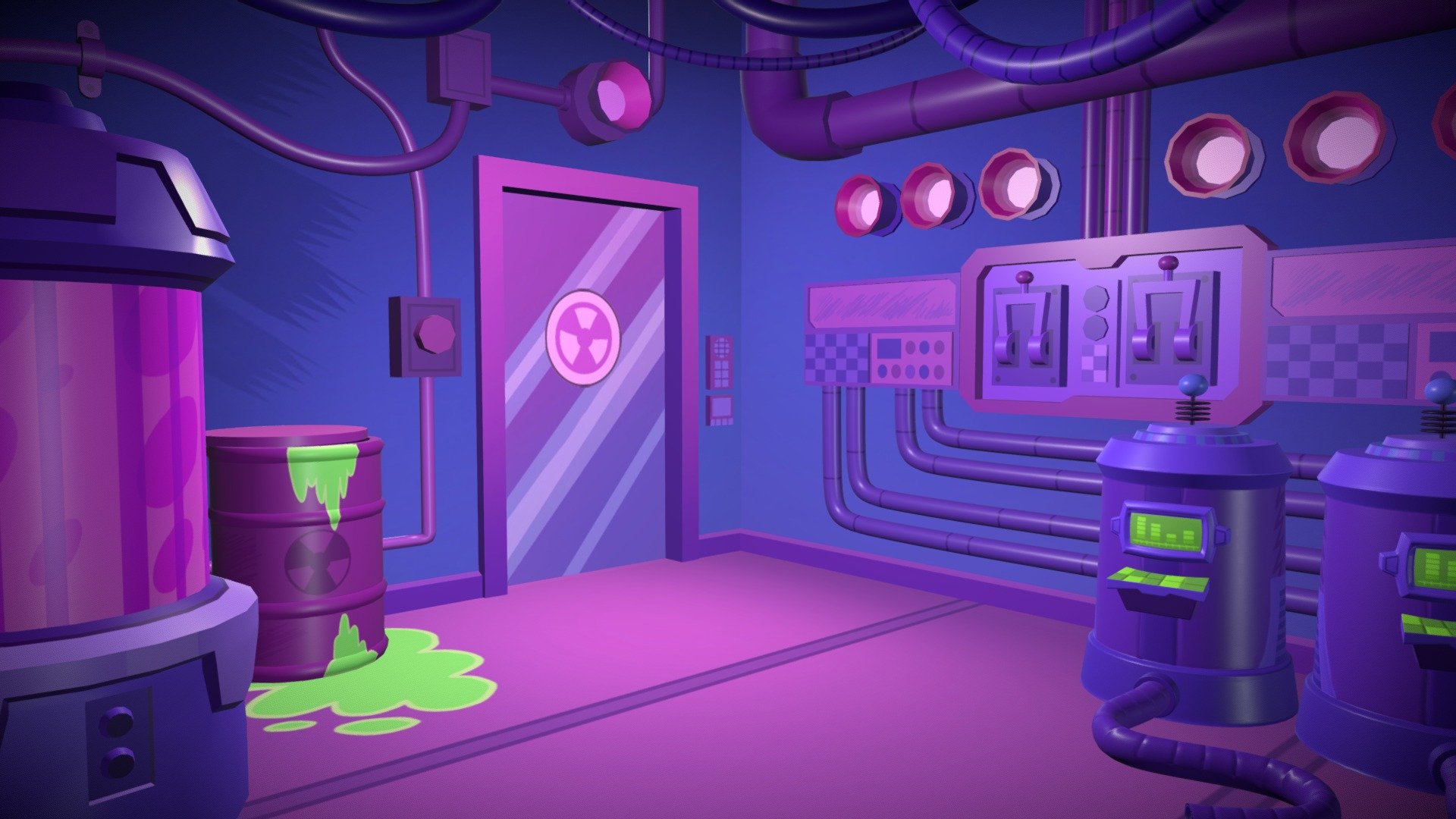 Teen Titans Go! Hazard Room - 3D model by Hayley Ritchie ...