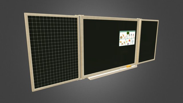 Greenboard 3D models - Sketchfab