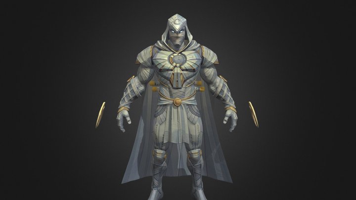Moonknight 3D models - Sketchfab
