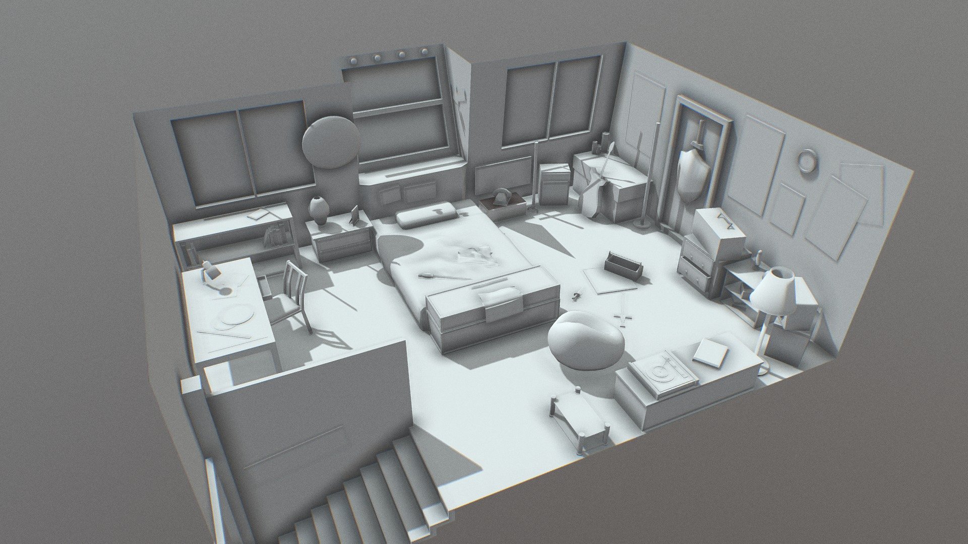 room - 3D model by Barashy (@yana.alekseenko.00) [a75cfb9] - Sketchfab