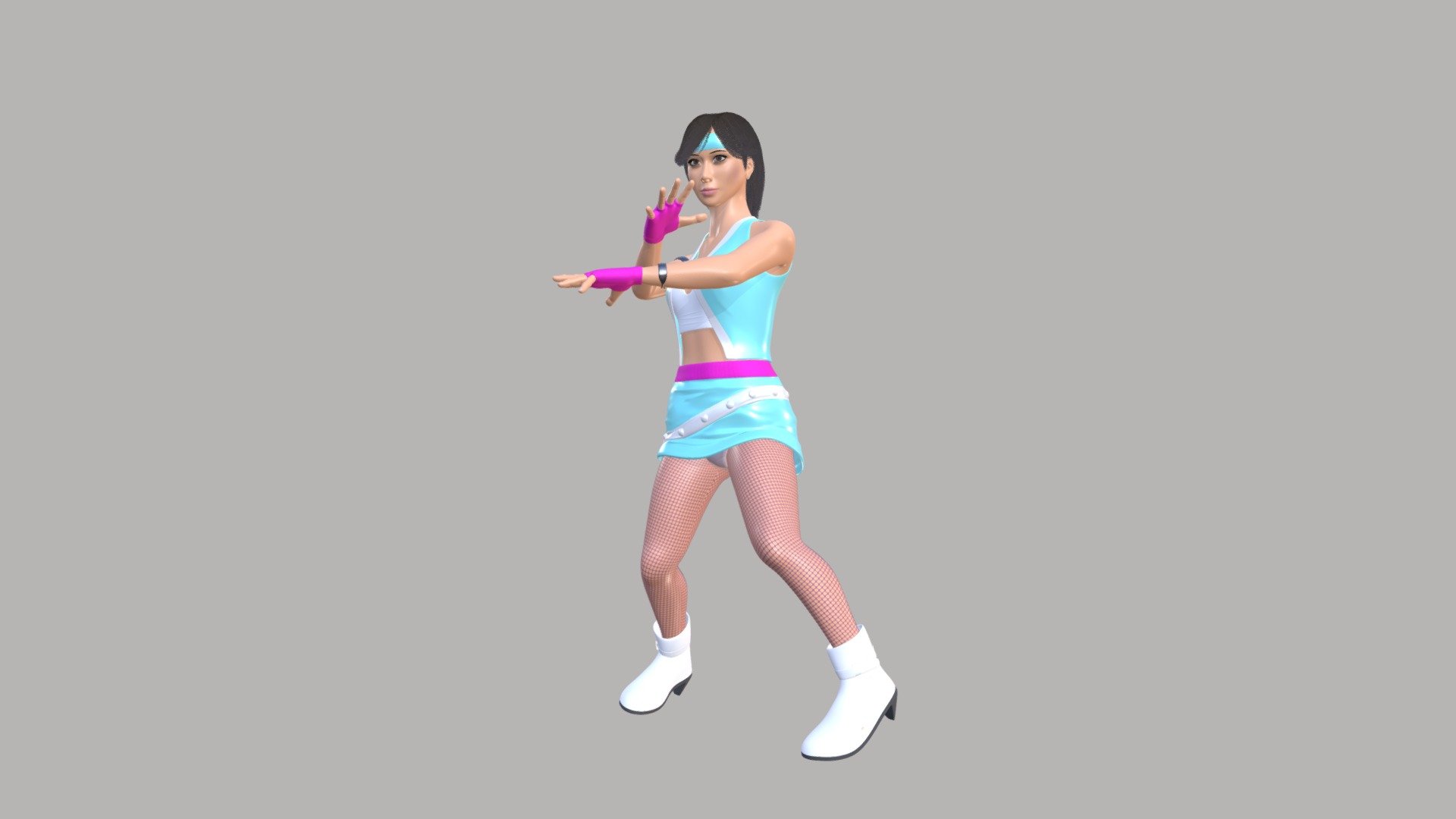 Lady Diana/Diana from tokusatsu Spielvan updated - 3D model by Auriston ...