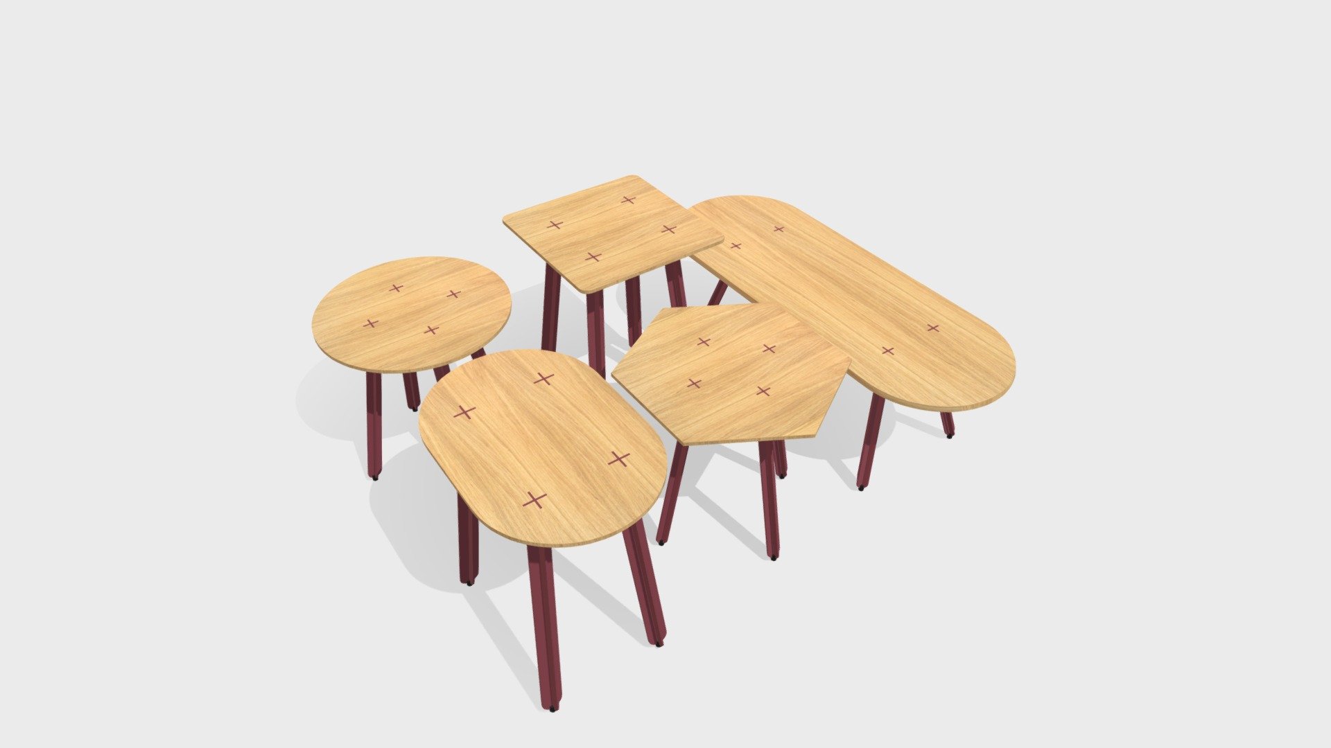 Centre Table Options - 3D model by didwania [a761c76] - Sketchfab